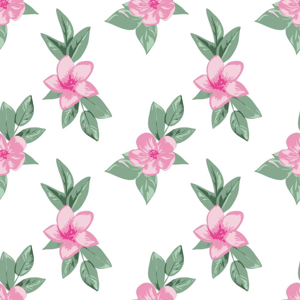 Floral Seamless vector illustration pattern background. Design for use ...