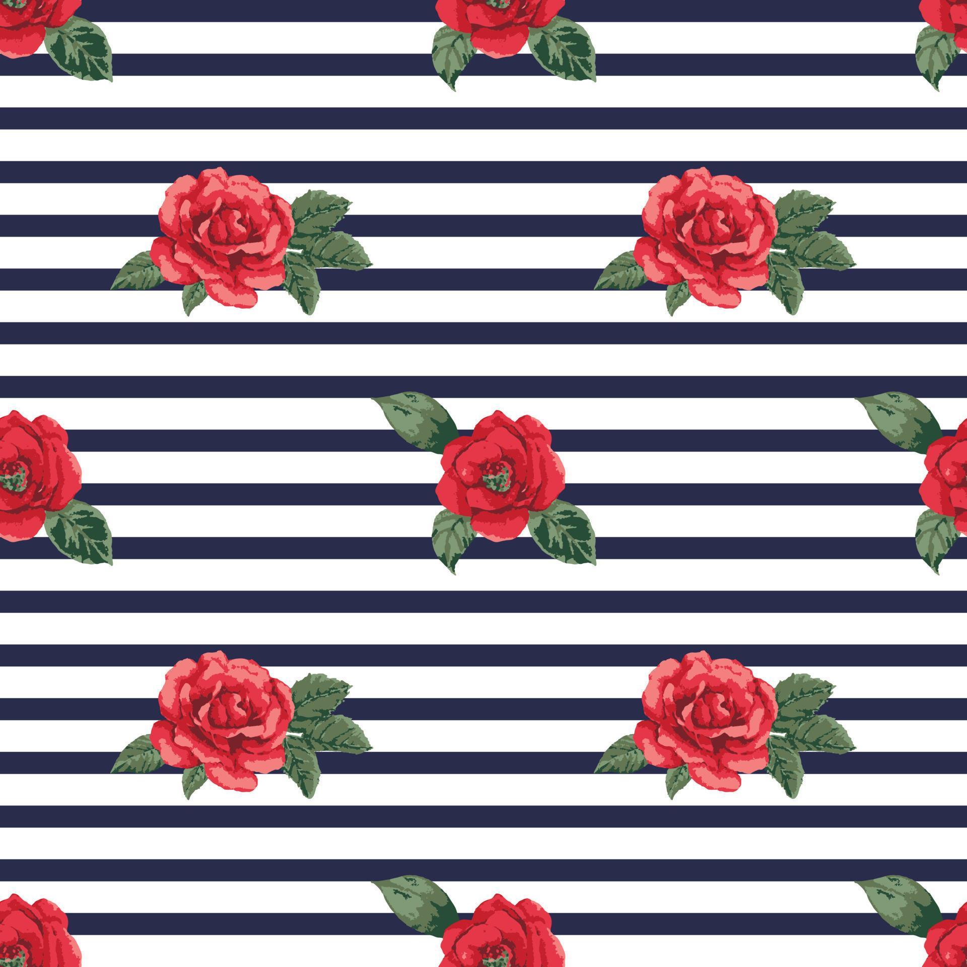 Floral Seamless vector illustration pattern background. Design for use ...