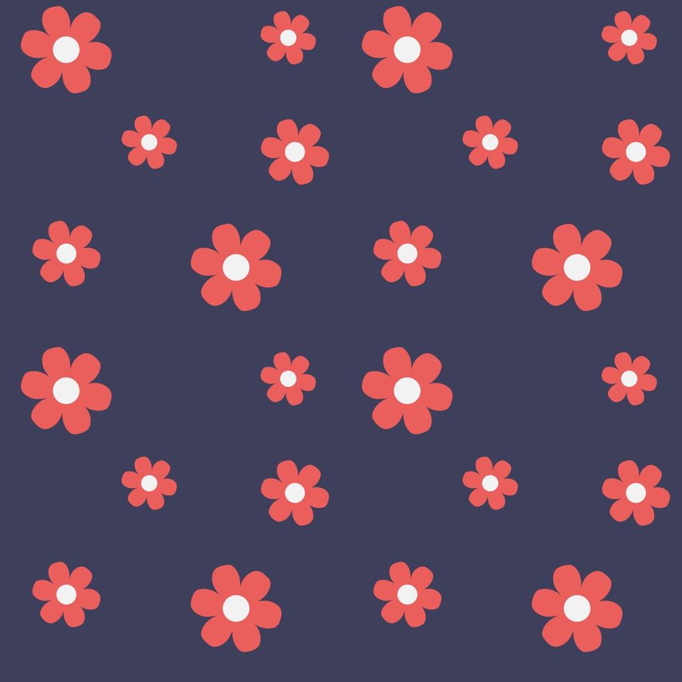 Floral Seamless vector illustration pattern background. Design for use ...