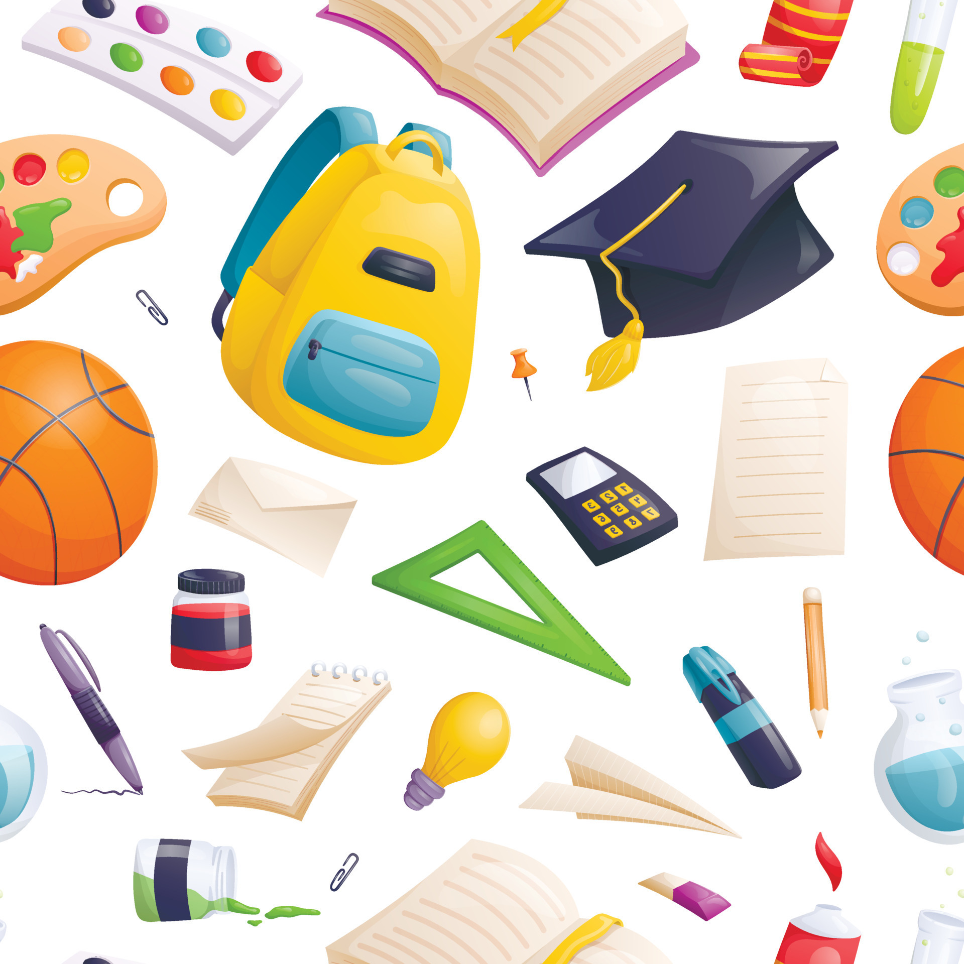 School Subjects Clip Art Free