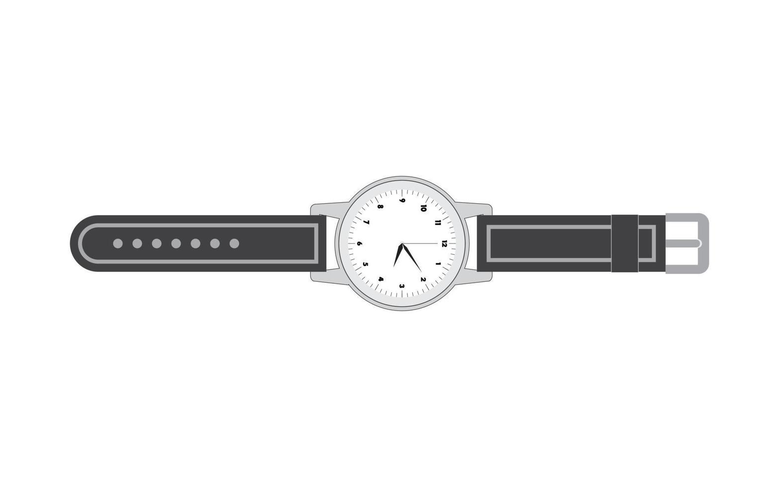 Alarm Clock Red Time Morning Isolated On Background 11395665 Vector Art