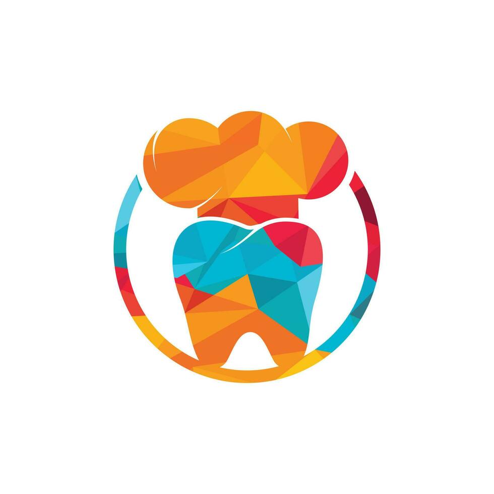 plantilla de diseño de logotipo de vector de chef dental. icono de ... plantilla de diseño de logotipo de vector de chef dental. icono de ...