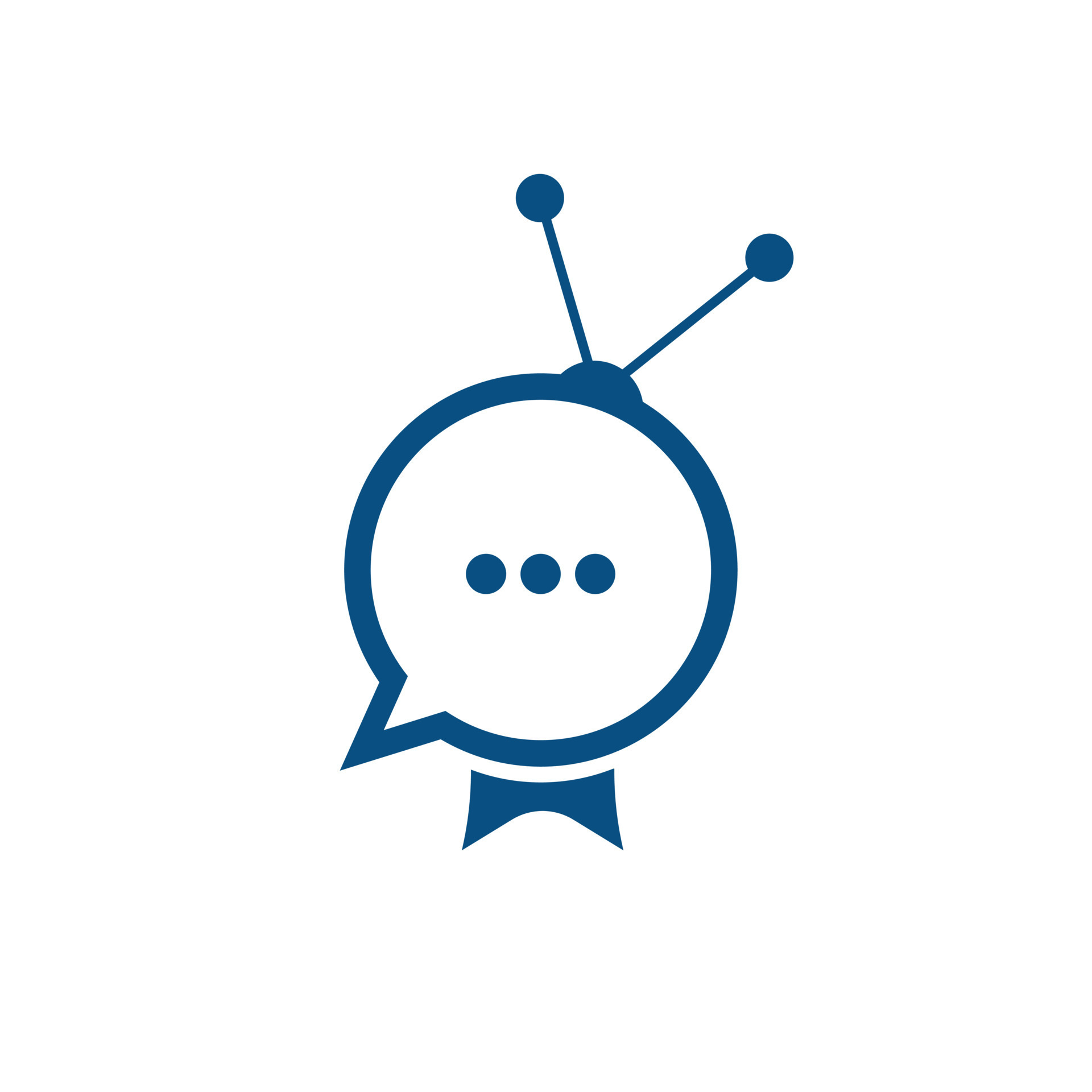 Chat Tv Logo Template Design Talk Show Logo Design Concept 11406817 Vector Art At Vecteezy