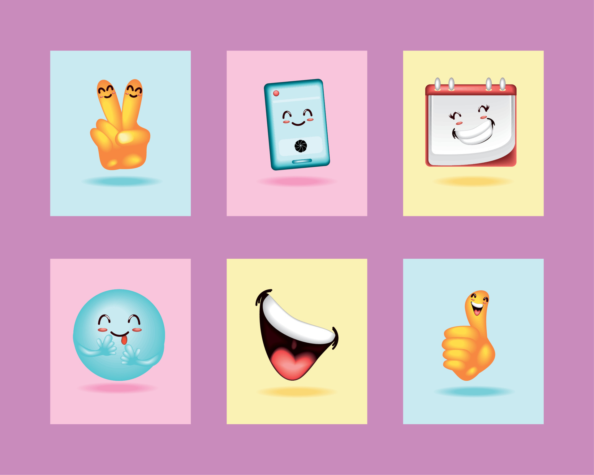 set world smile day 11406962 Vector Art at Vecteezy