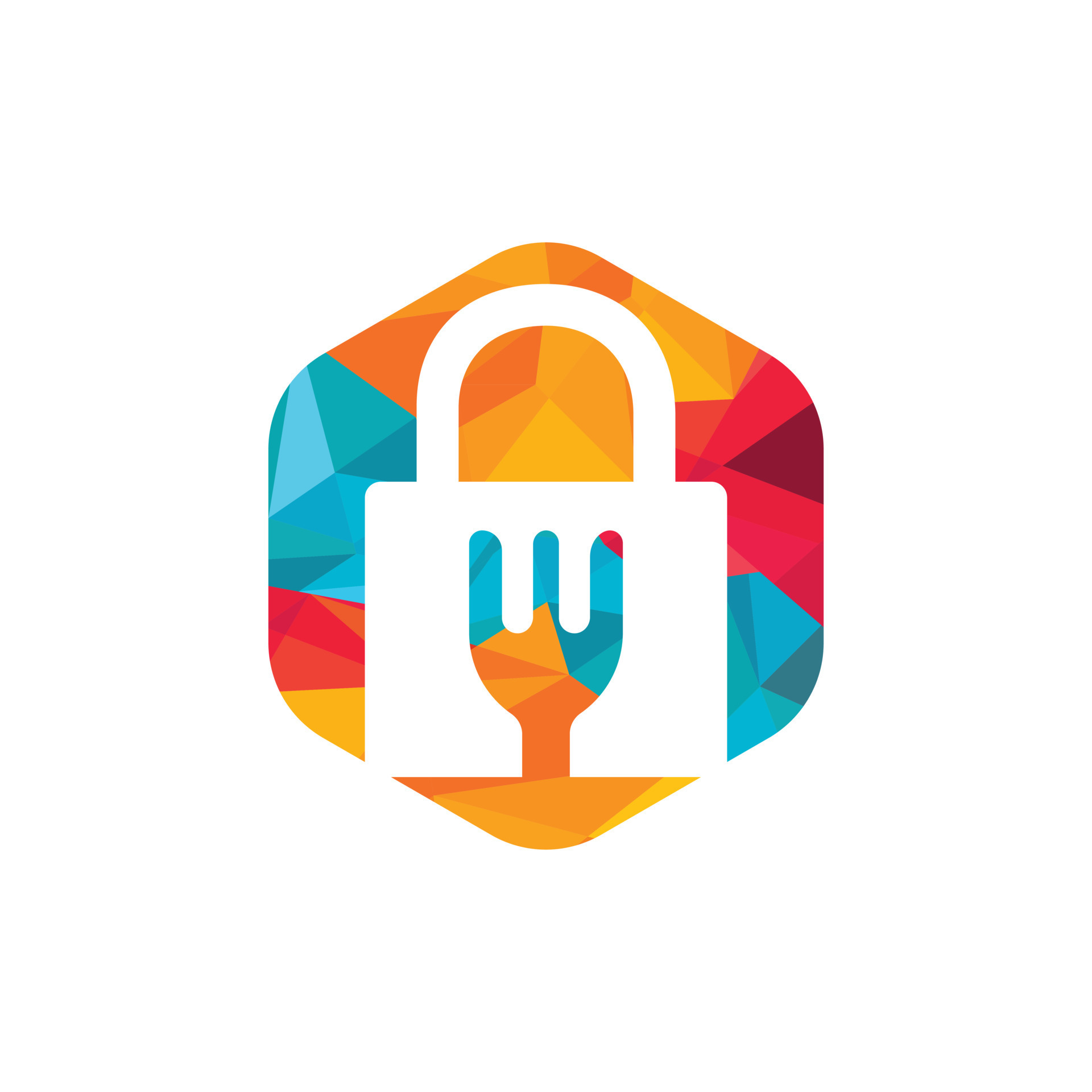 plantilla de dise帽o de logotipo de vector de seguridad alimentaria ... plantilla de dise帽o de logotipo de vector de seguridad alimentaria ...