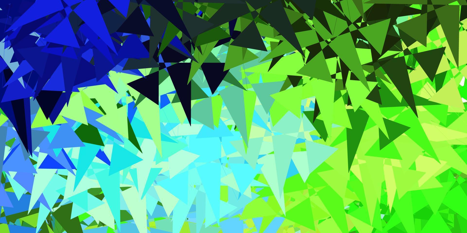 Light Blue Green Vector Pattern With Abstract Shapes 11408833 Vector