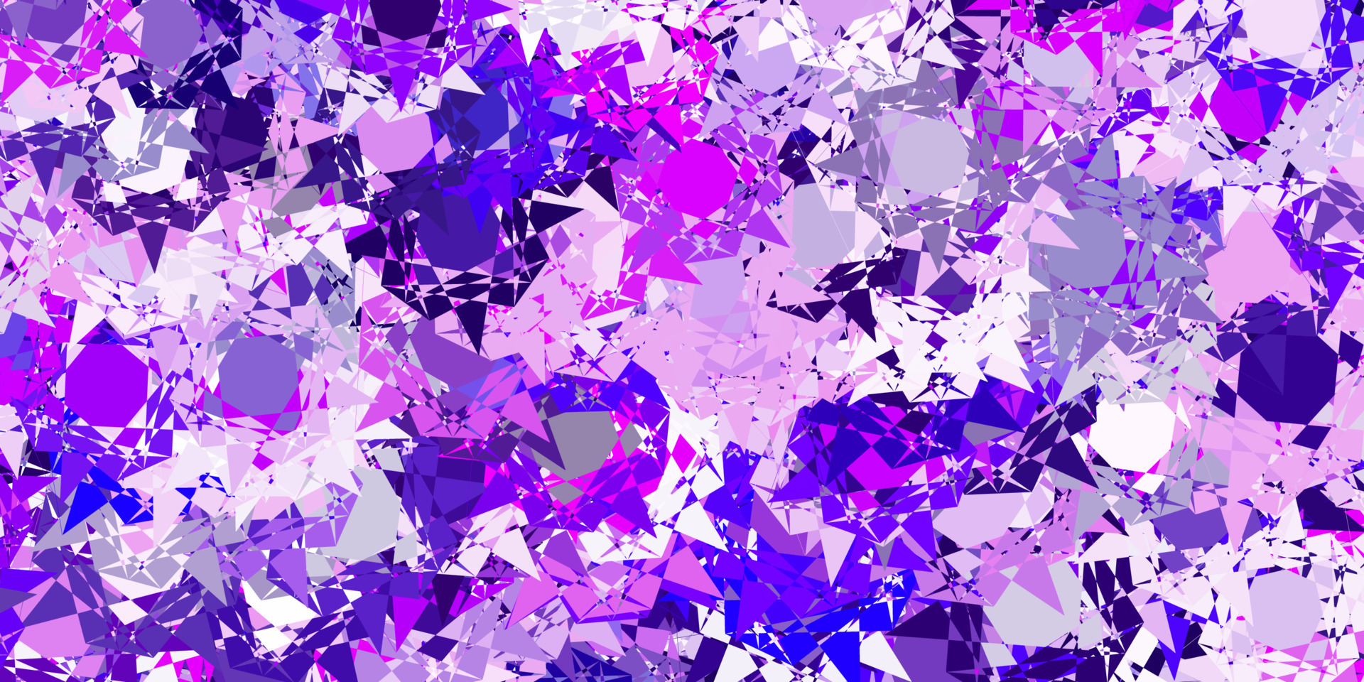 Light Purple vector layout with triangle forms. 11408986 Vector Art at ...