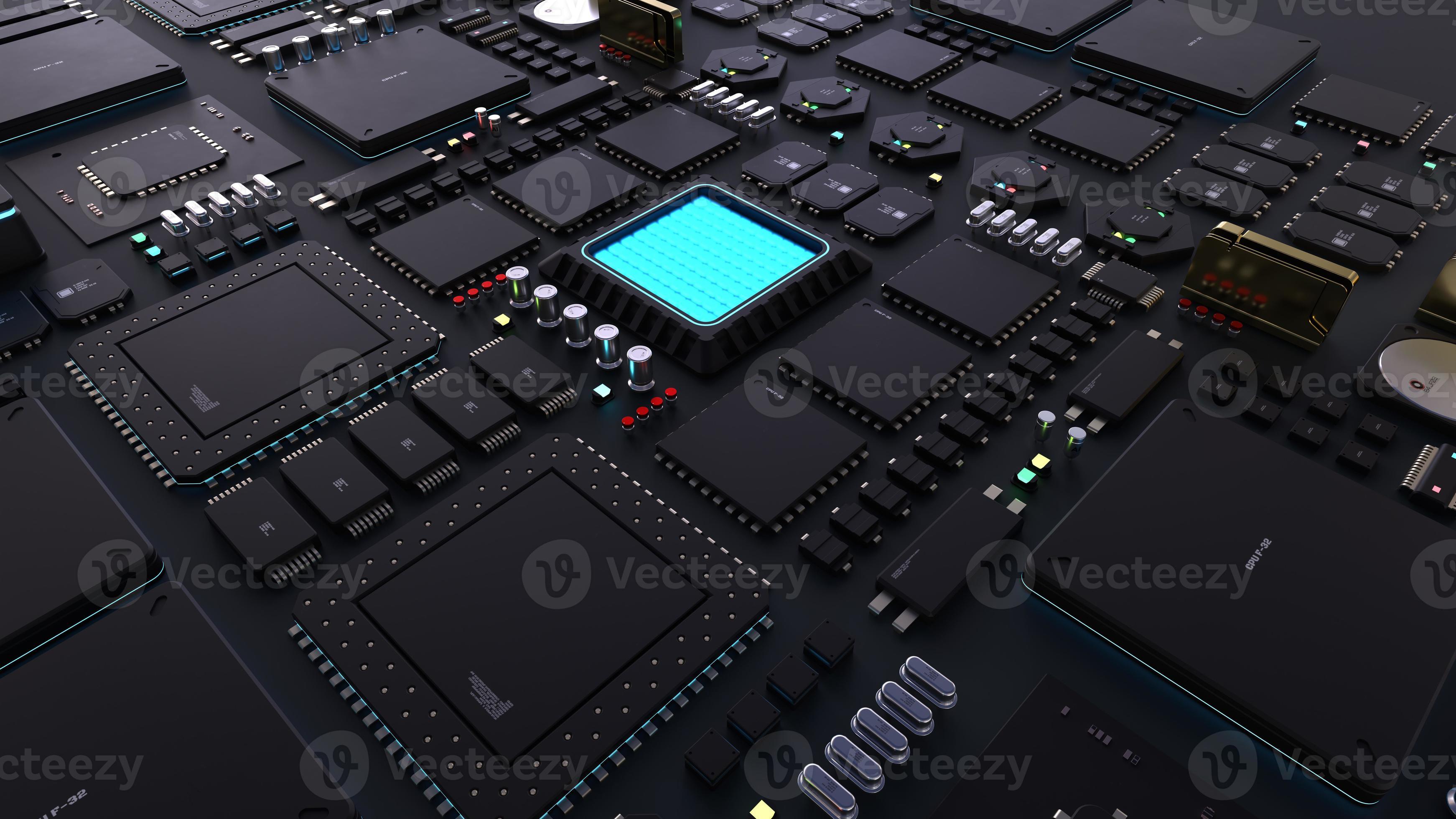 components of computing power on a chip . the concept of next ...