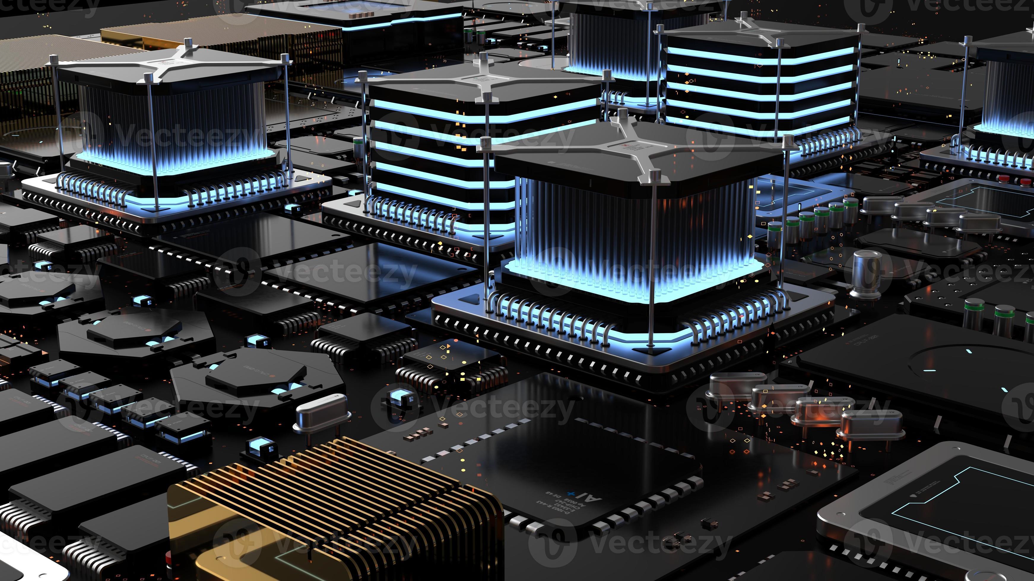 Components Of Computing Power On A Chip The Concept Of Next Generation Computer Technology