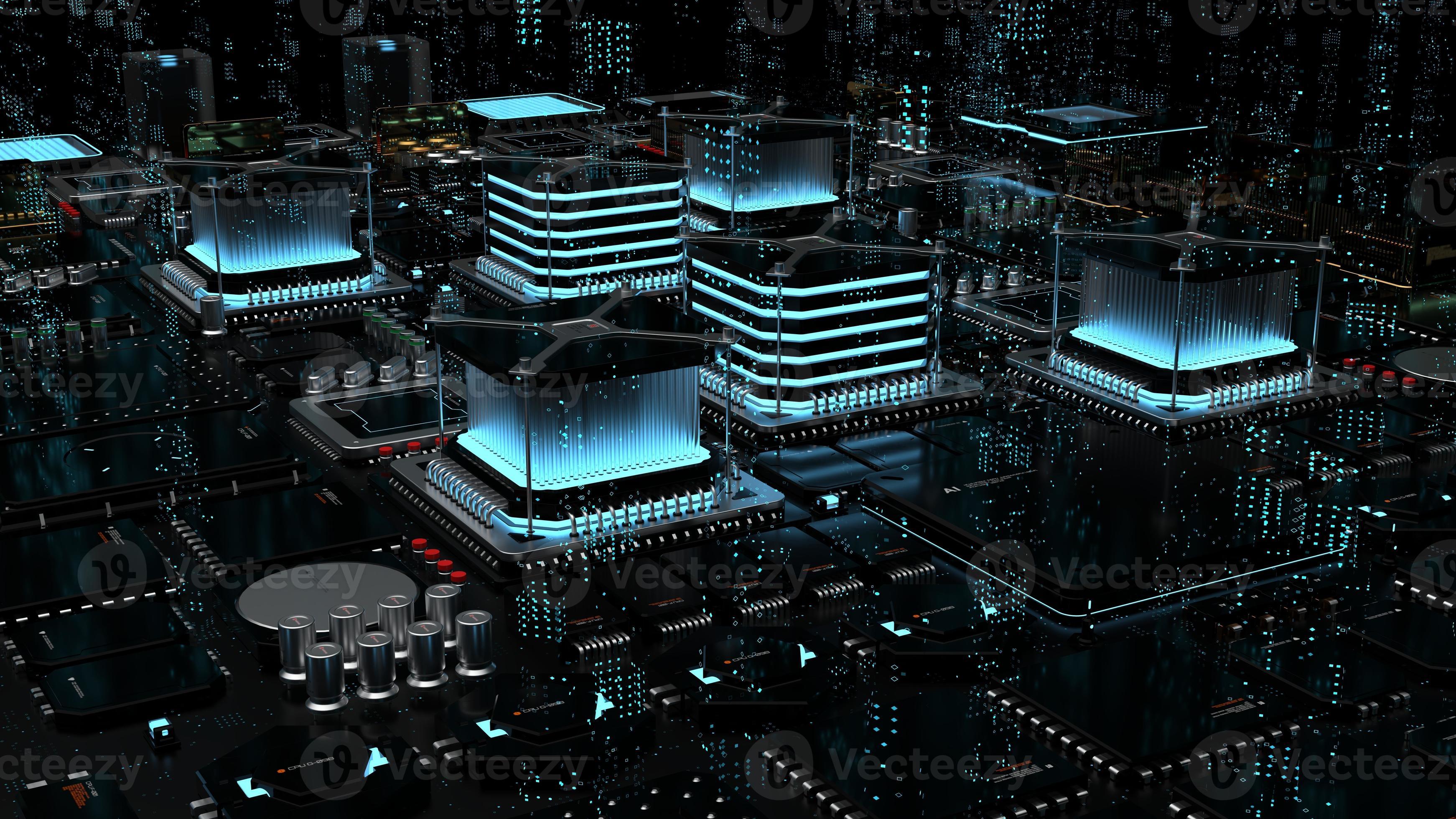 components of computing power on a chip . the concept of next ...