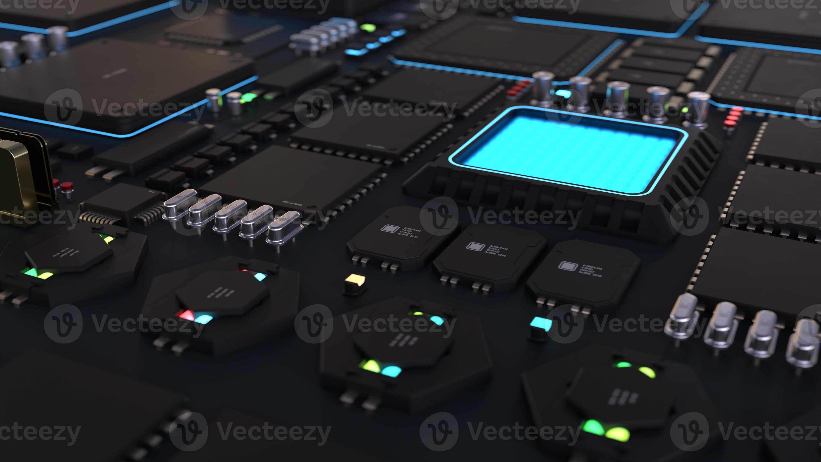 components of computing power on a chip . the concept of next ...