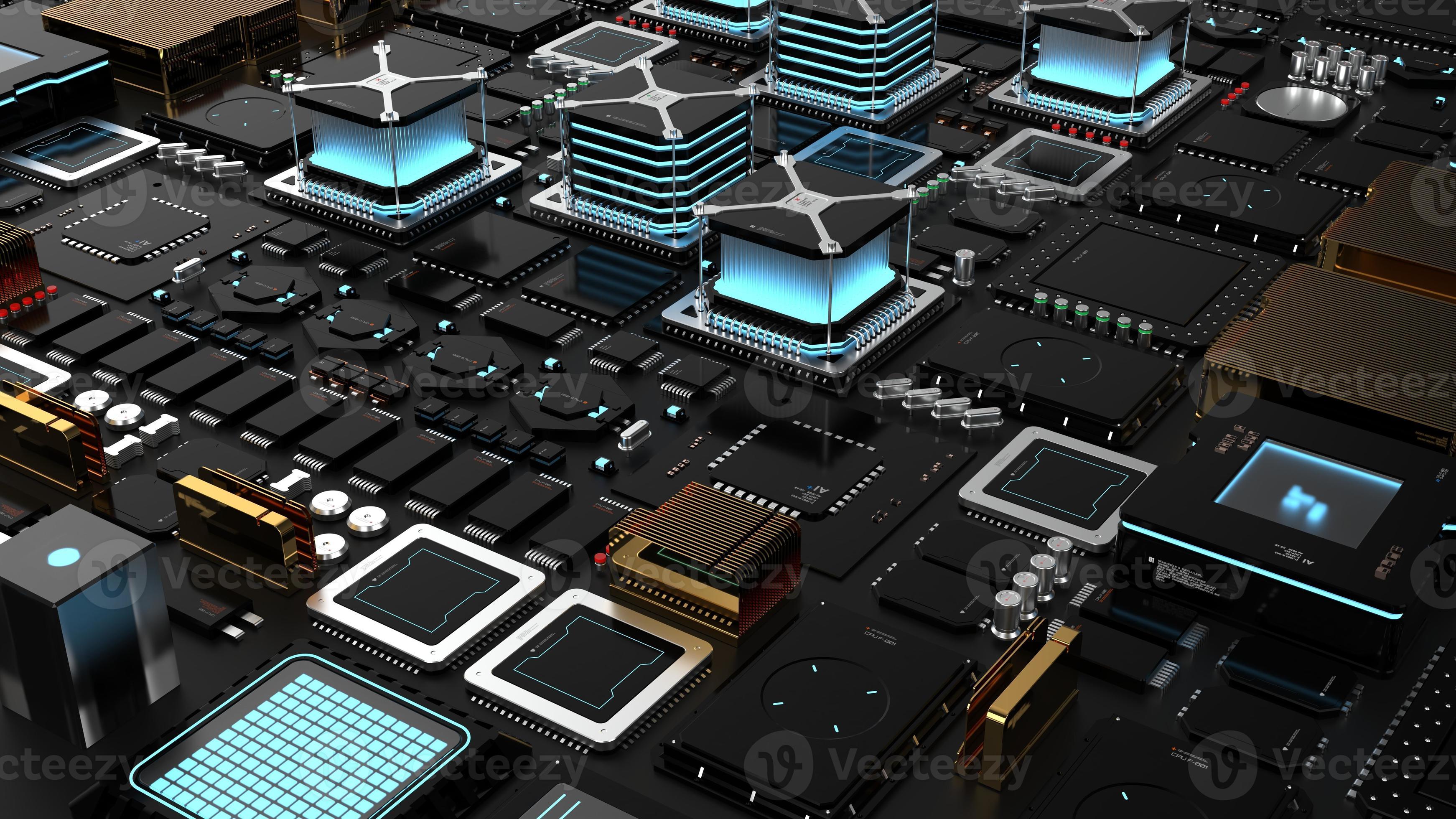 components of computing power on a chip . the concept of next ...