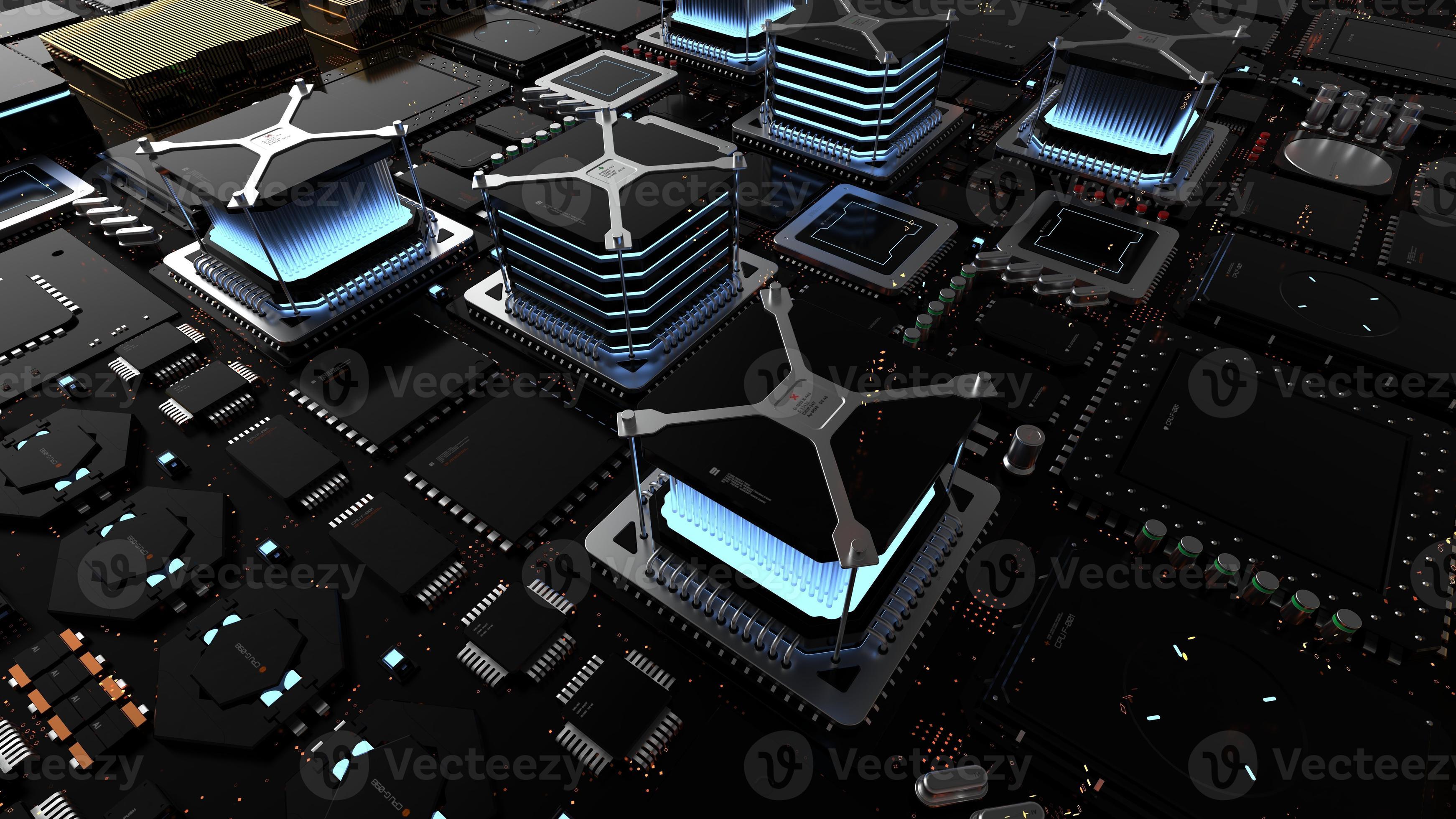 components of computing power on a chip . the concept of next ...