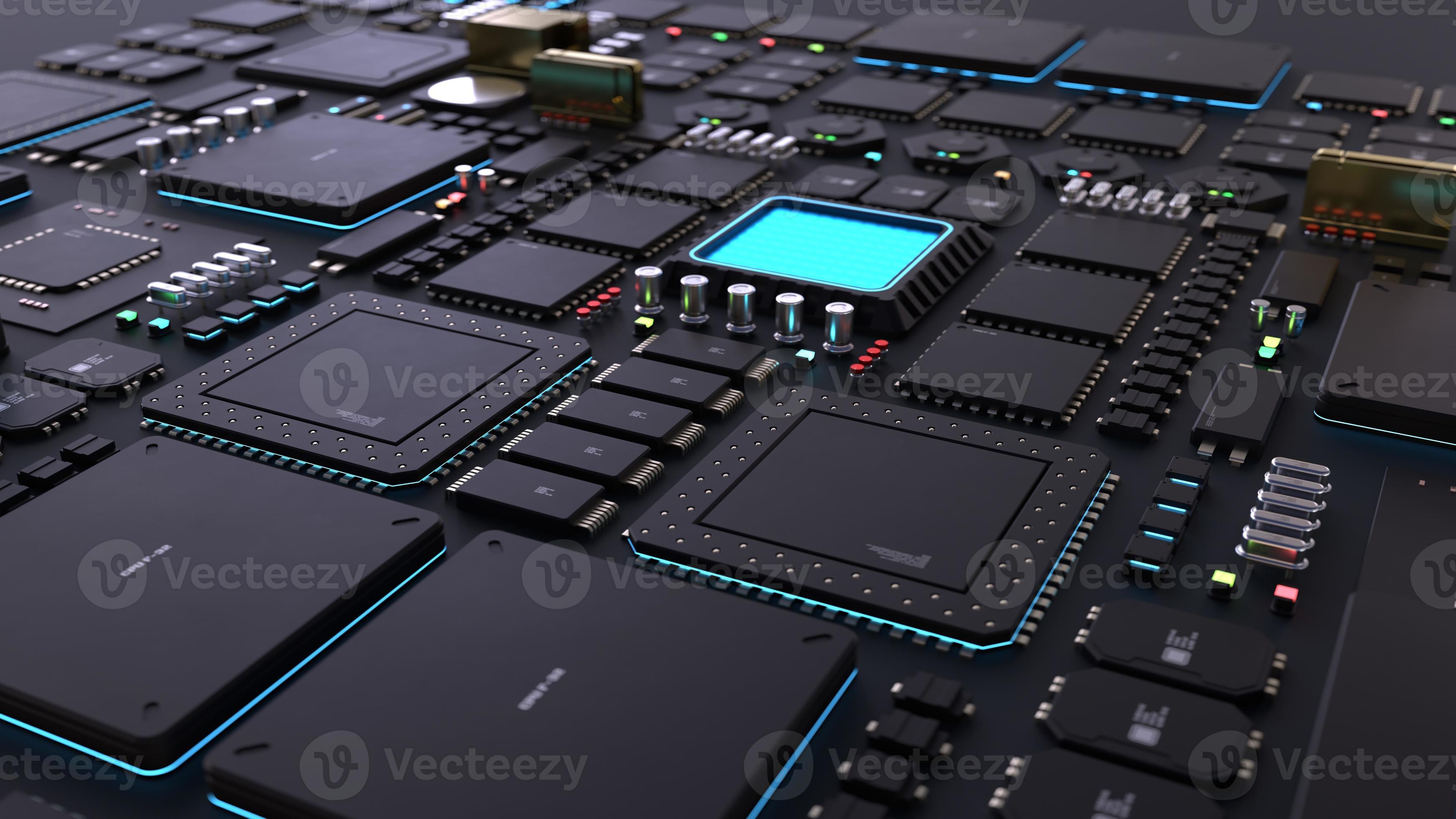 components of computing power on a chip . the concept of next ...