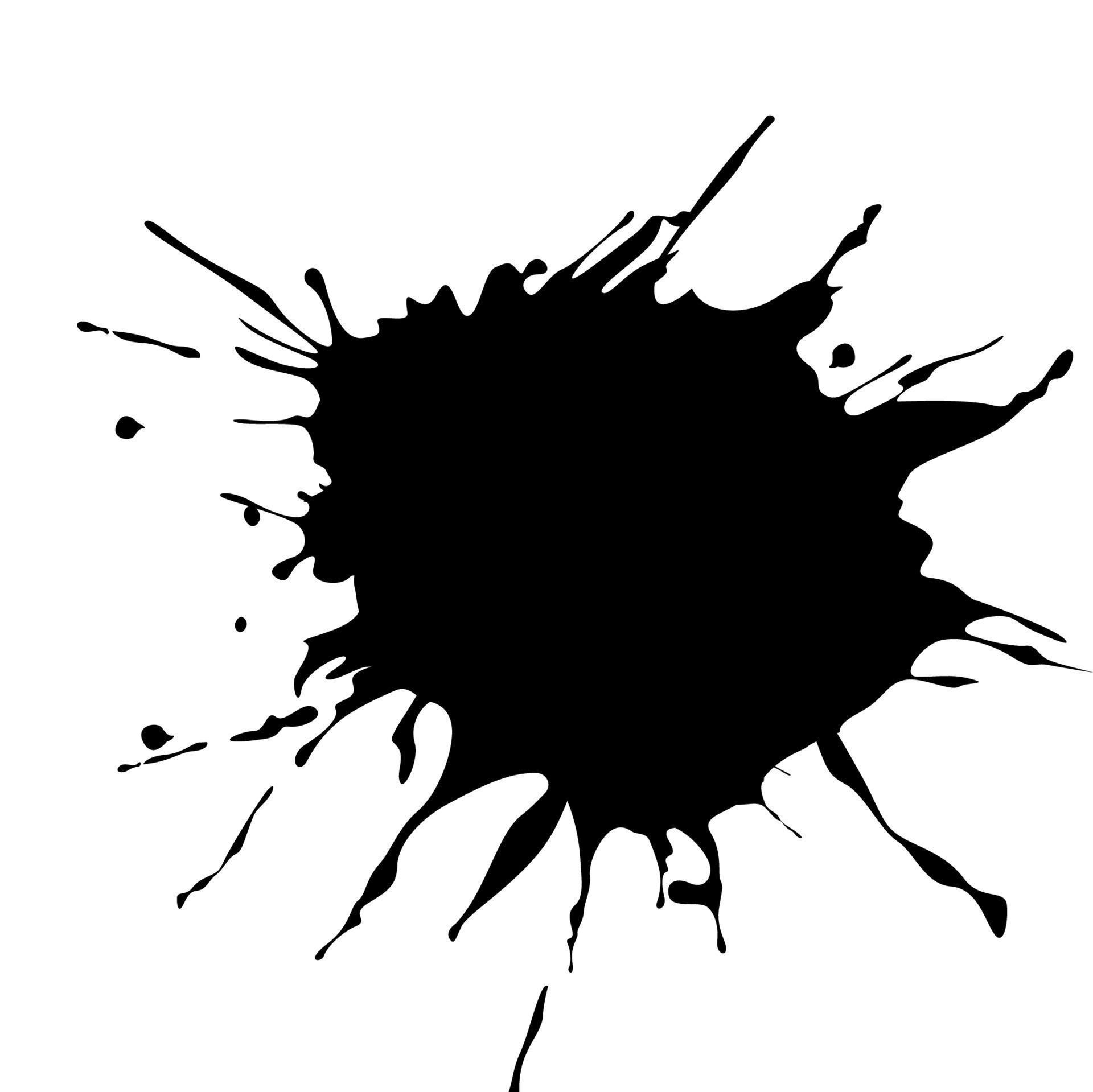 paint spray. paint splash. Ink drops and splashes. Blotter spots ...