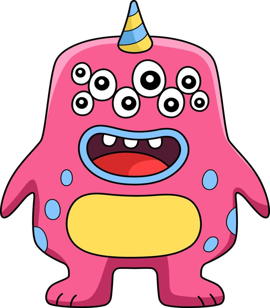 Monster With Multiple Eyes Cartoon Clipart 11415730 Vector Art at Vecteezy Monster With Multiple Eyes Cartoon Clipart 11415730 Vector Art at Vecteezy
