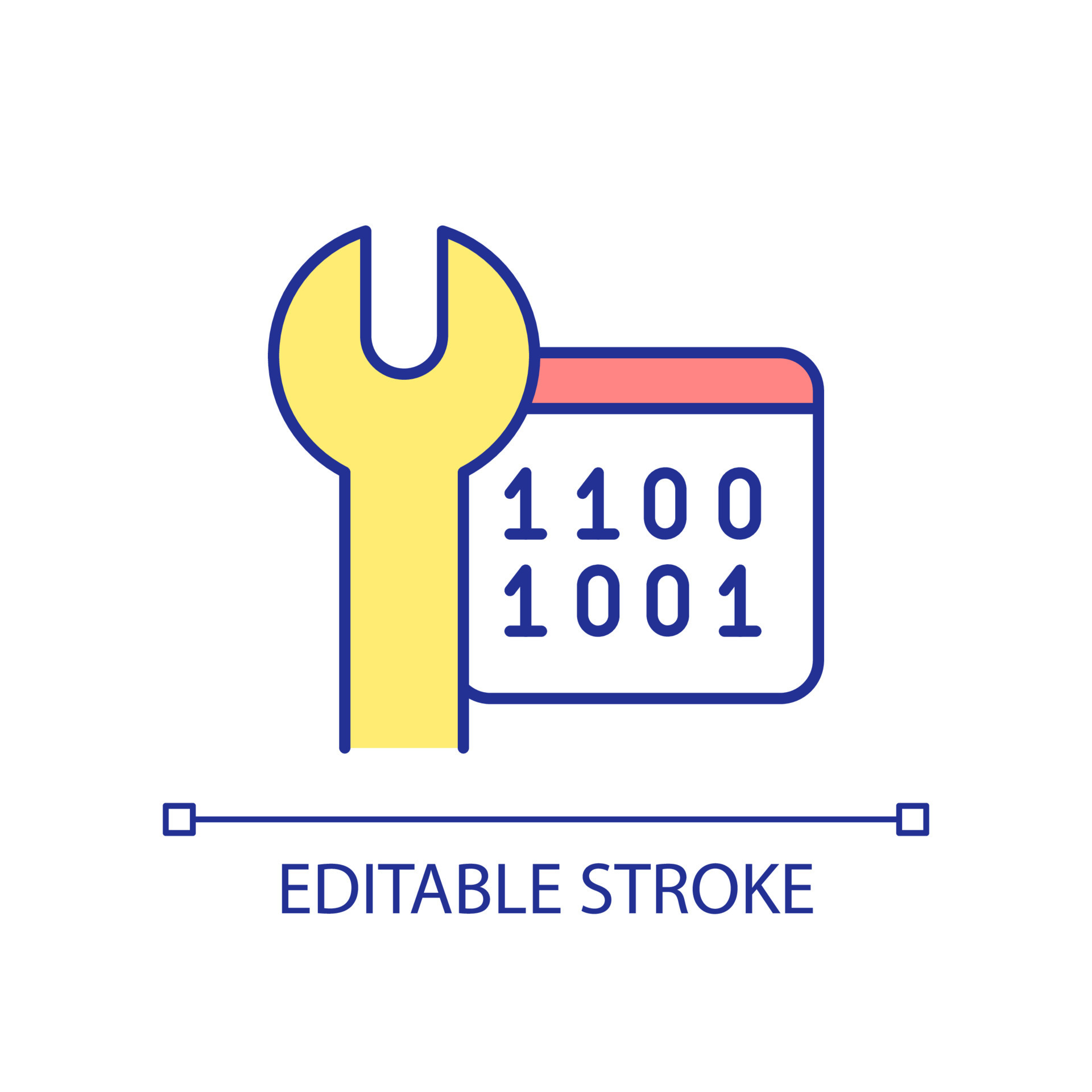 Maintain Software Rgb Color Icon Programming Language Modify And Update Program Computer