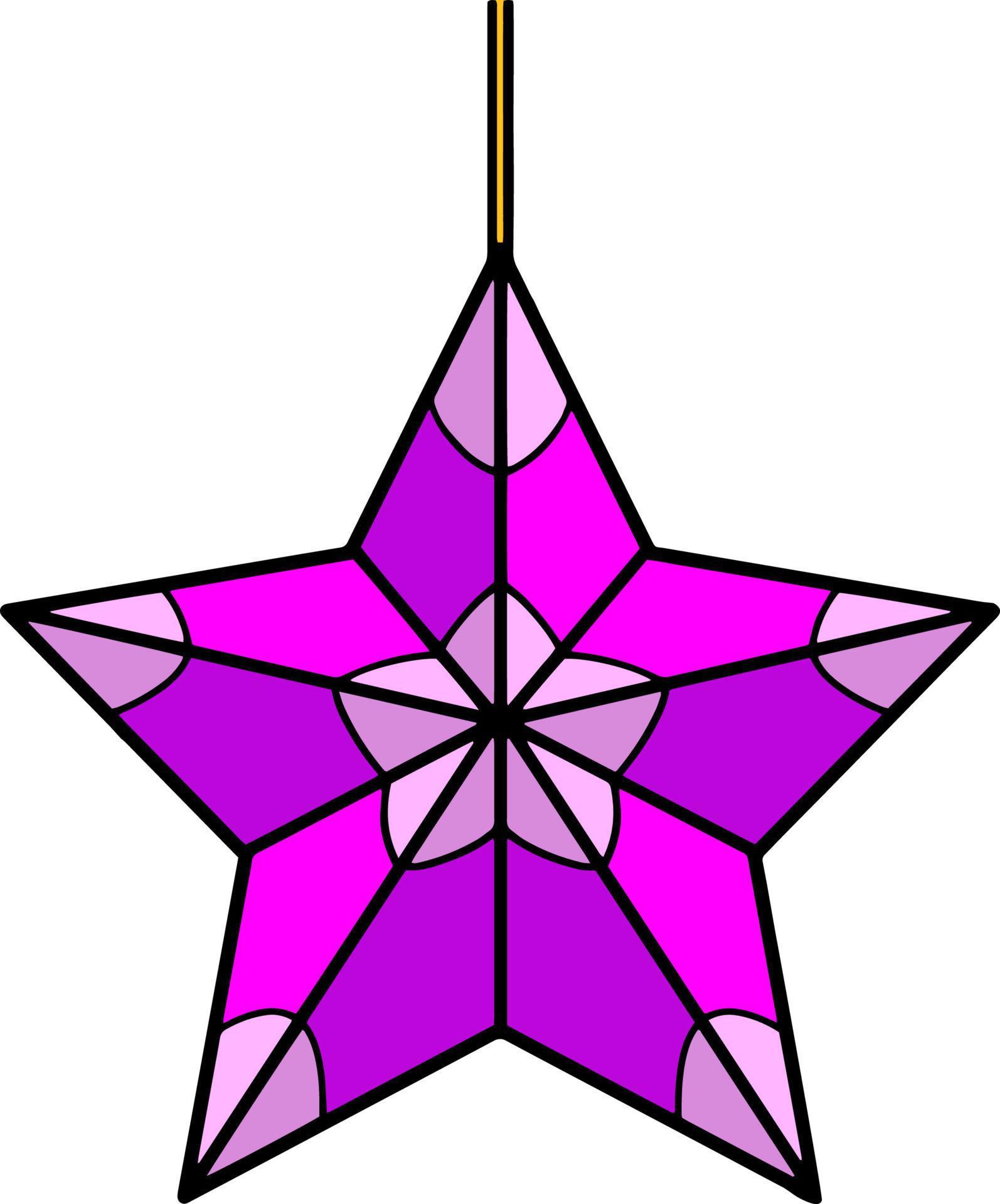 Christmas Star Ornament Cartoon Colored Clipart 11416880 Vector Art at ...