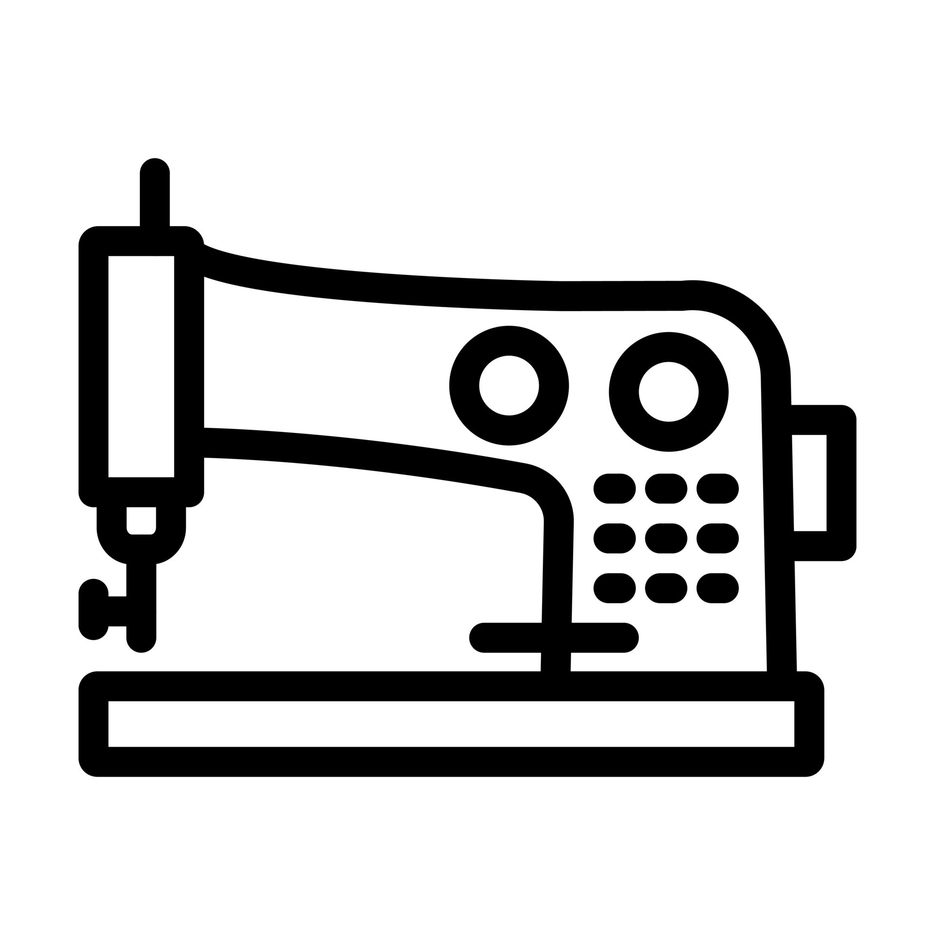 Sewing Machine Icon Design 11417525 Vector Art At Vecteezy