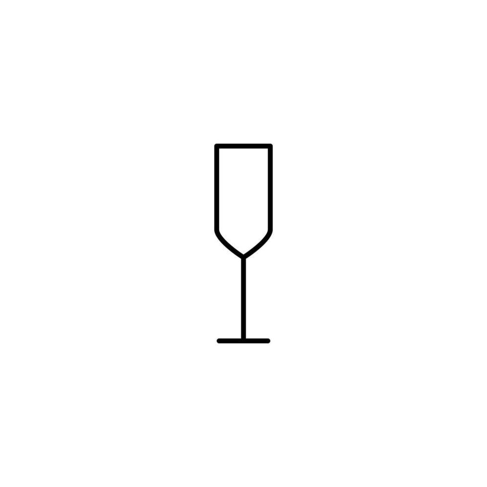empty plute glass icon on white background. simple, line, silhouette ... empty plute glass icon on white background. simple, line, silhouette ...