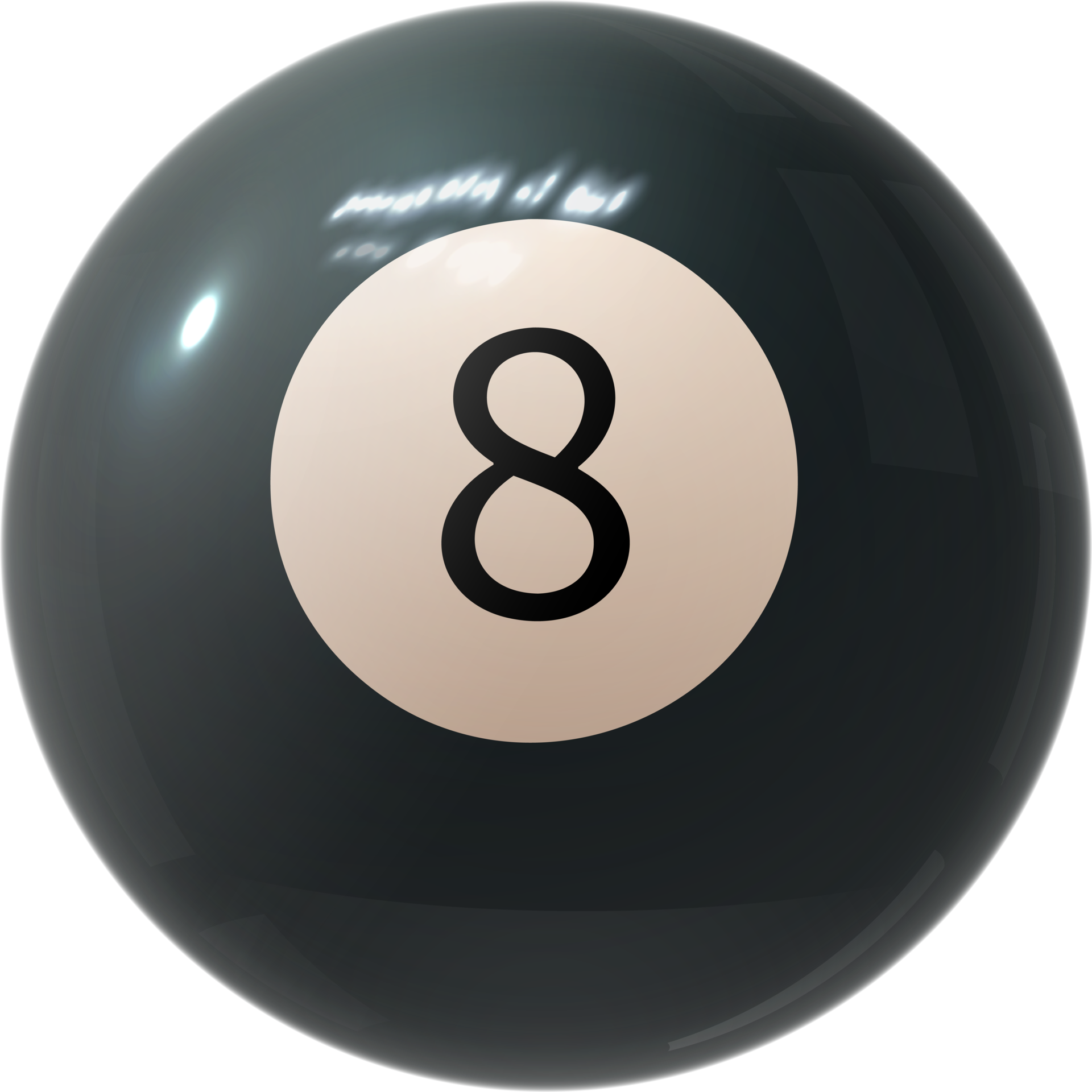 black billiard ball number eight 11421144 PNG black billiard ball number eight 11421144 PNG