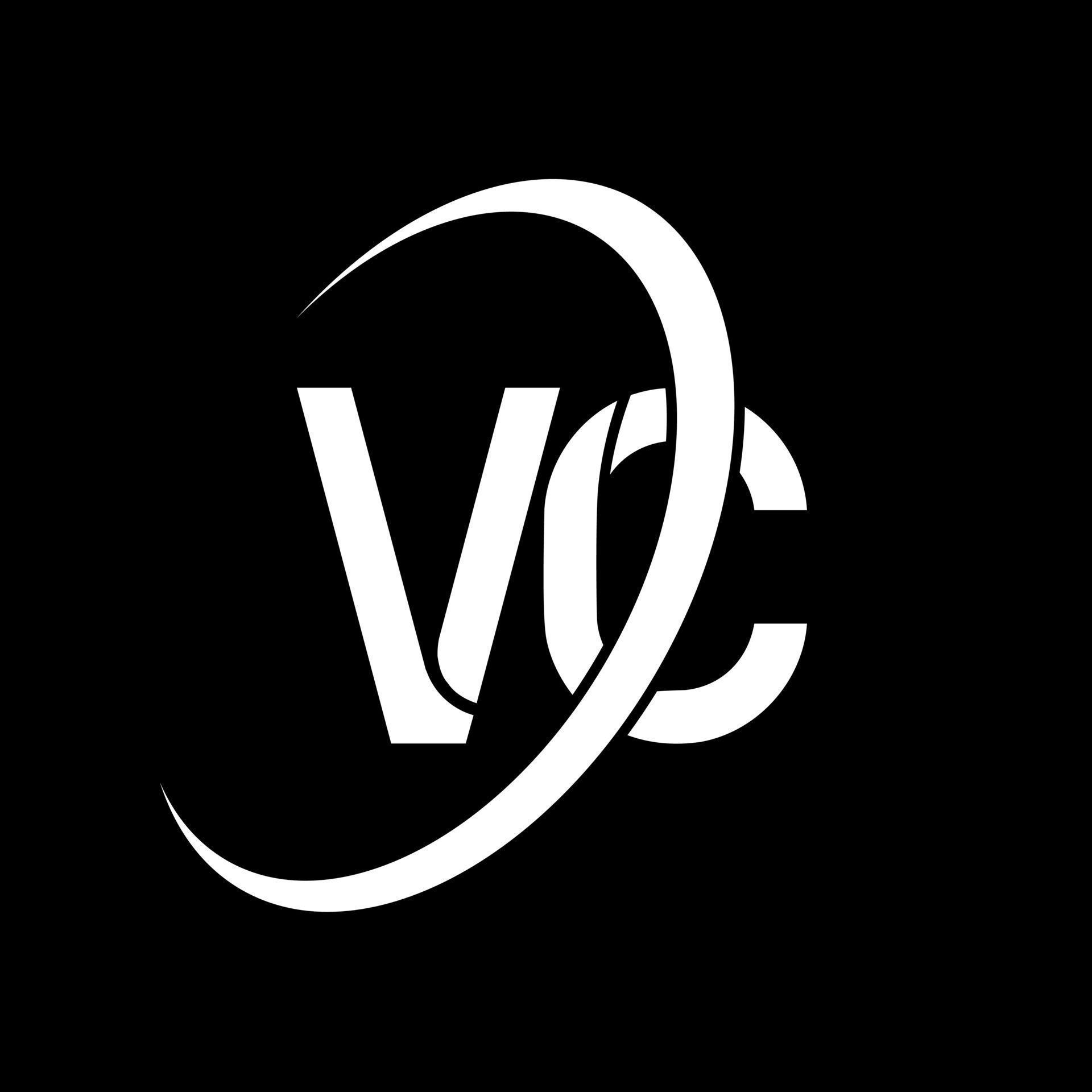 VC logo. V C design. White VC letter. VC letter logo design. Initial ... VC logo. V C design. White VC letter. VC letter logo design. Initial ...