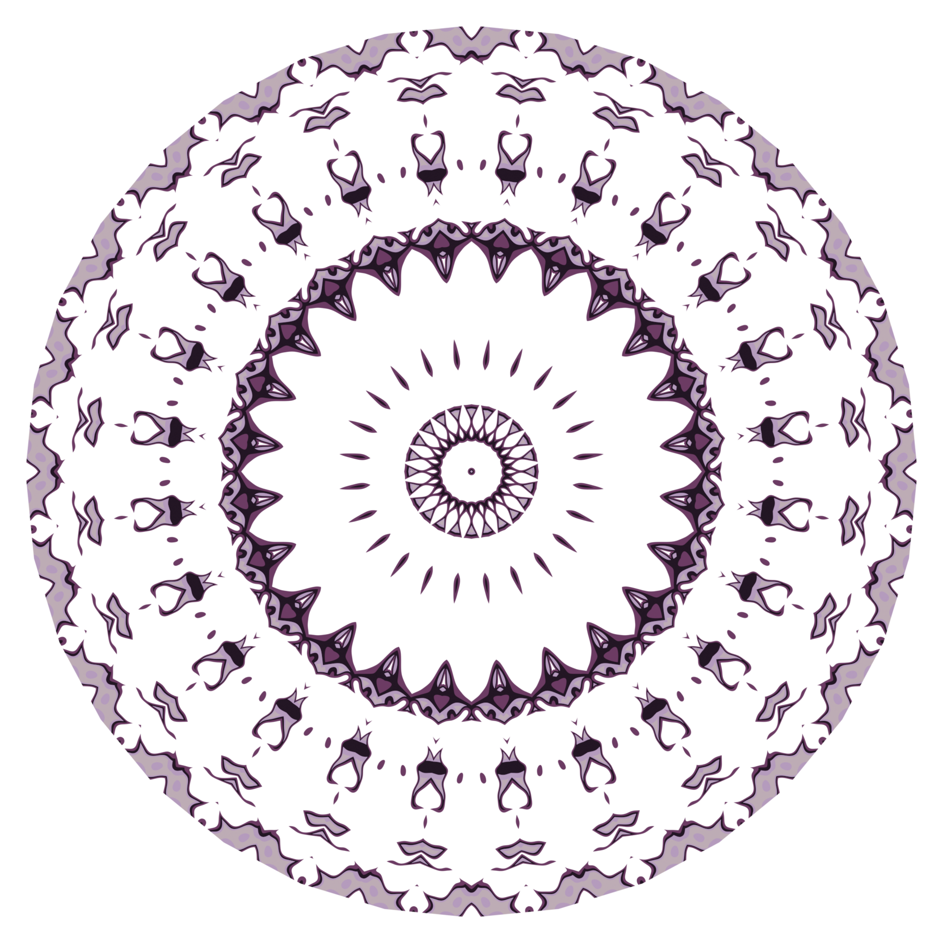 Mandala pattern decoration 11424028 PNG