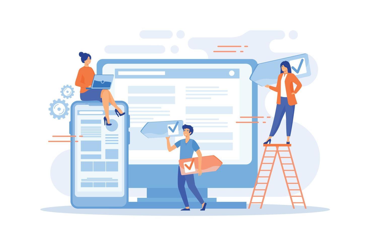 Developers Use Software On Multiple Devices Cross Platform Software