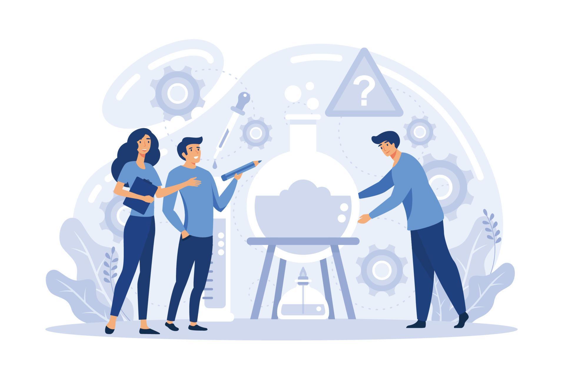 Teamwork solving complex problems, combining different talents to ...