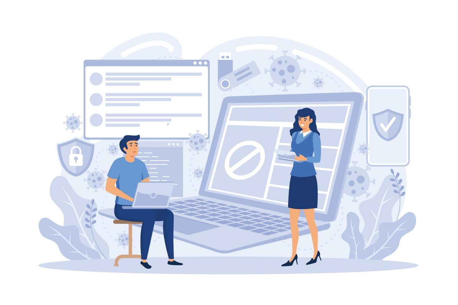 Developers Work On Cyber Security Program Cyber Security Software