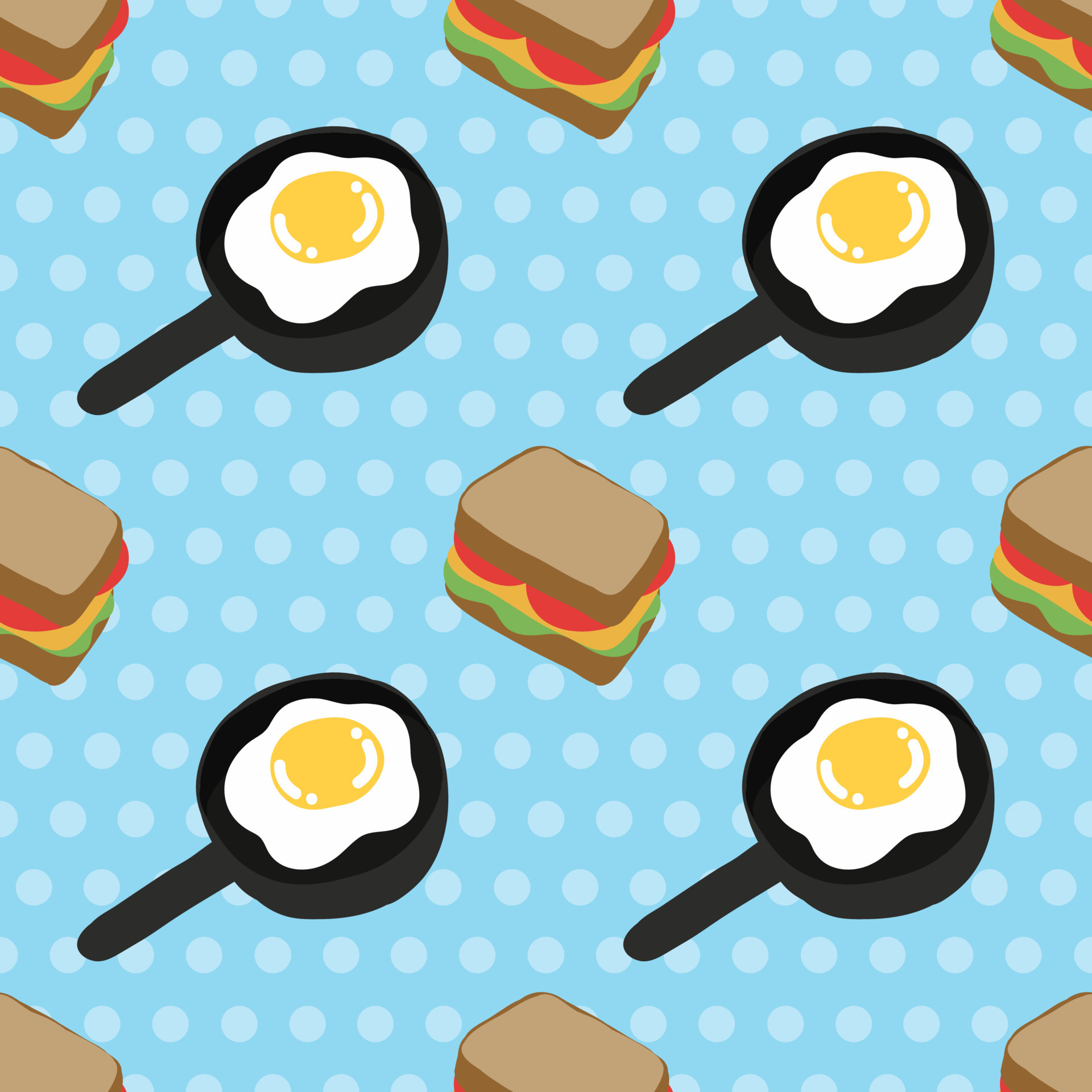 handraw cute food sweet design vector seamless vector 11428474 Vector Art at Vecteezy