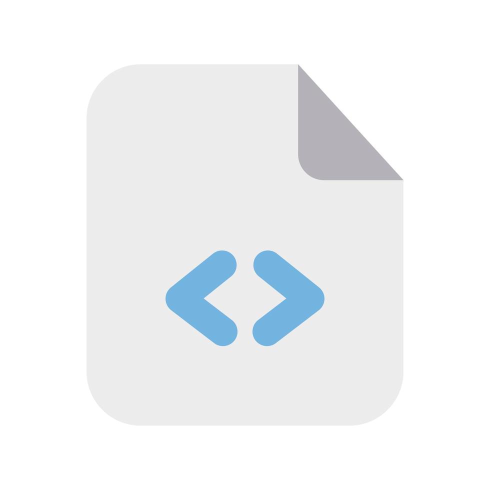 Coding Files Icon with Flat Style 11429499 Vector Art at Vecteezy