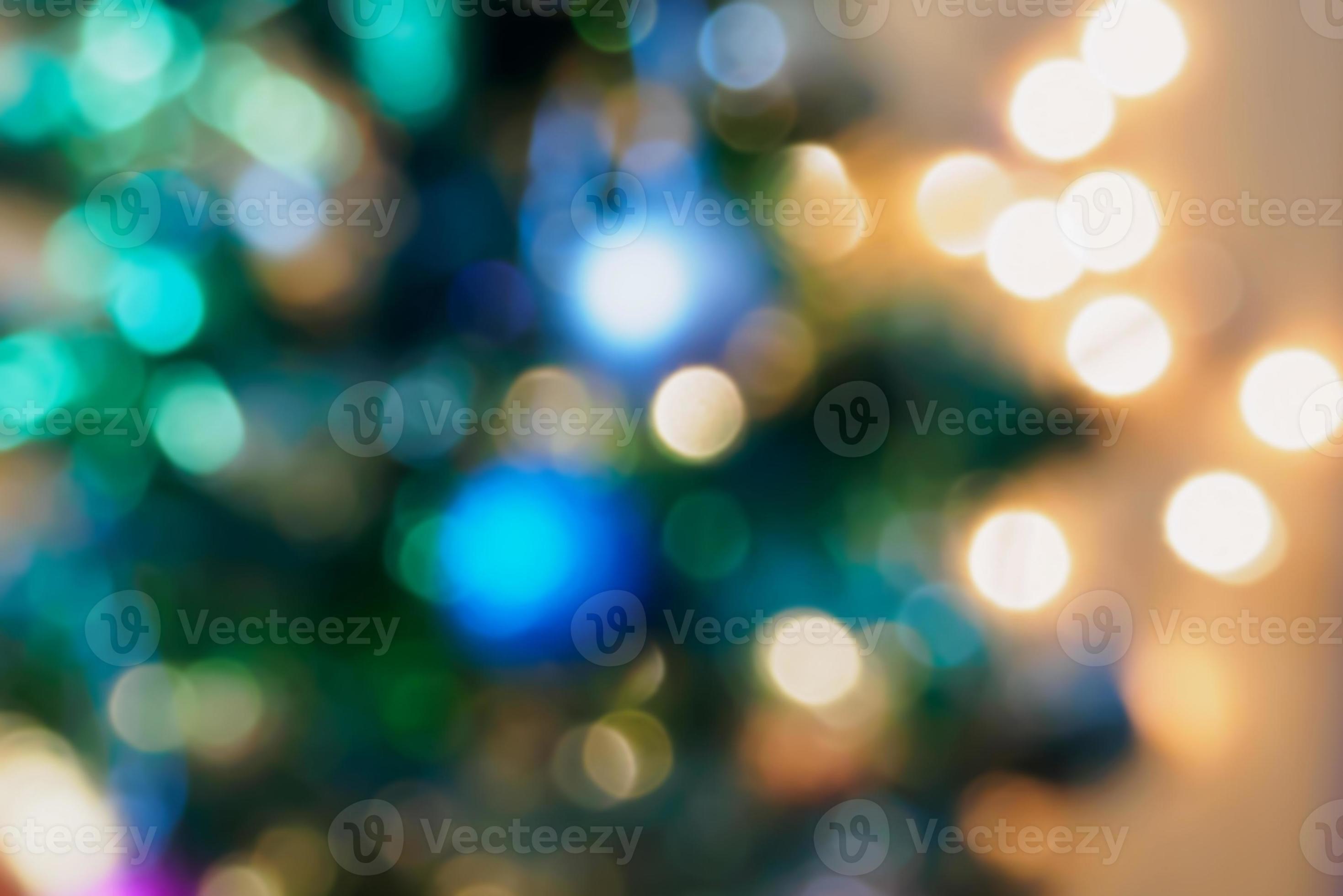 Christmas tree with bokeh light blur background 11431614 Stock Photo at Vecteezy