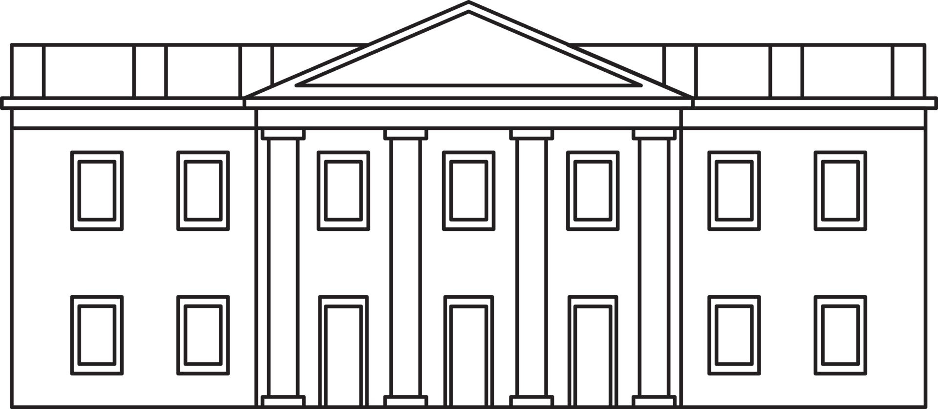 outline drawing of washington dc landmark front elevation view ... outline drawing of washington dc landmark front elevation view ...