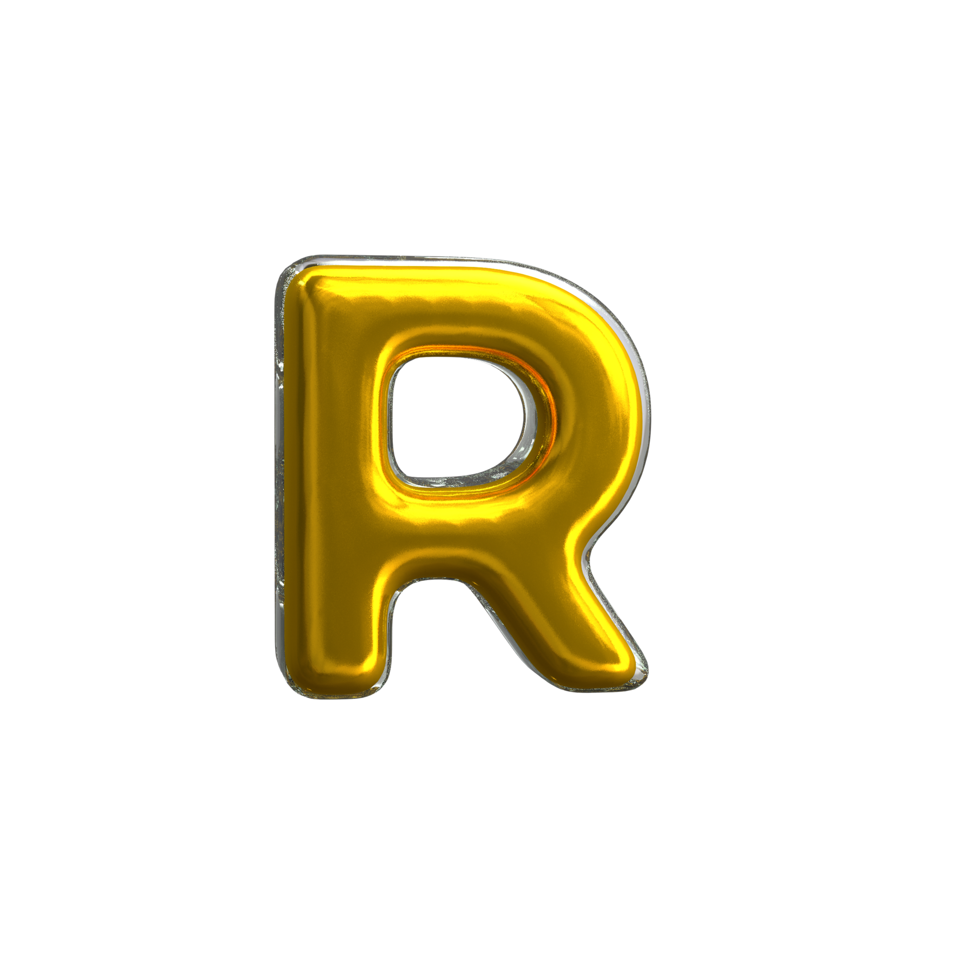 letra amarilla mental r render 3d 11434321 PNG letra amarilla mental r render 3d 11434321 PNG