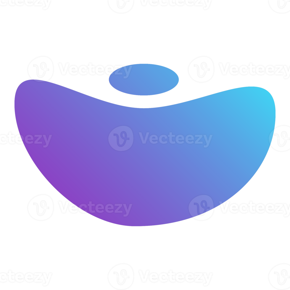Abstract Gradient Blob Shape 11434462 Png