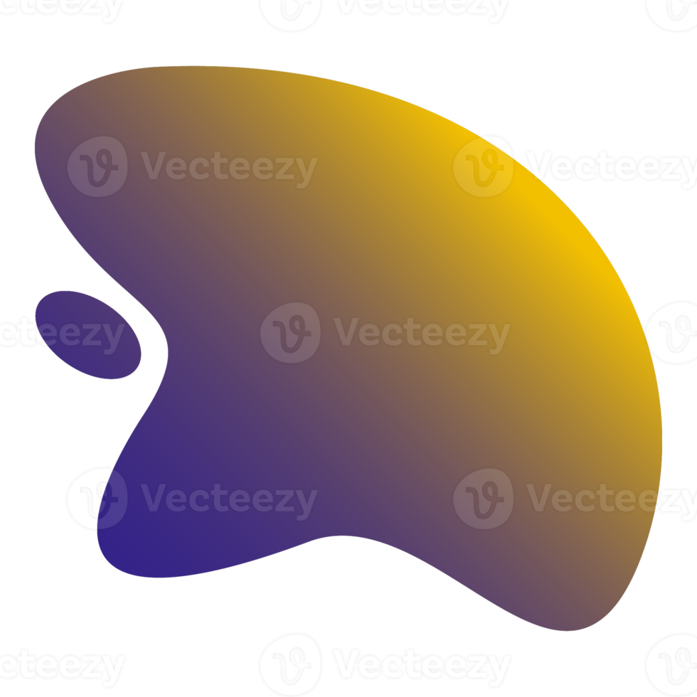 Abstract Gradient Blob Shape 11434464 Png