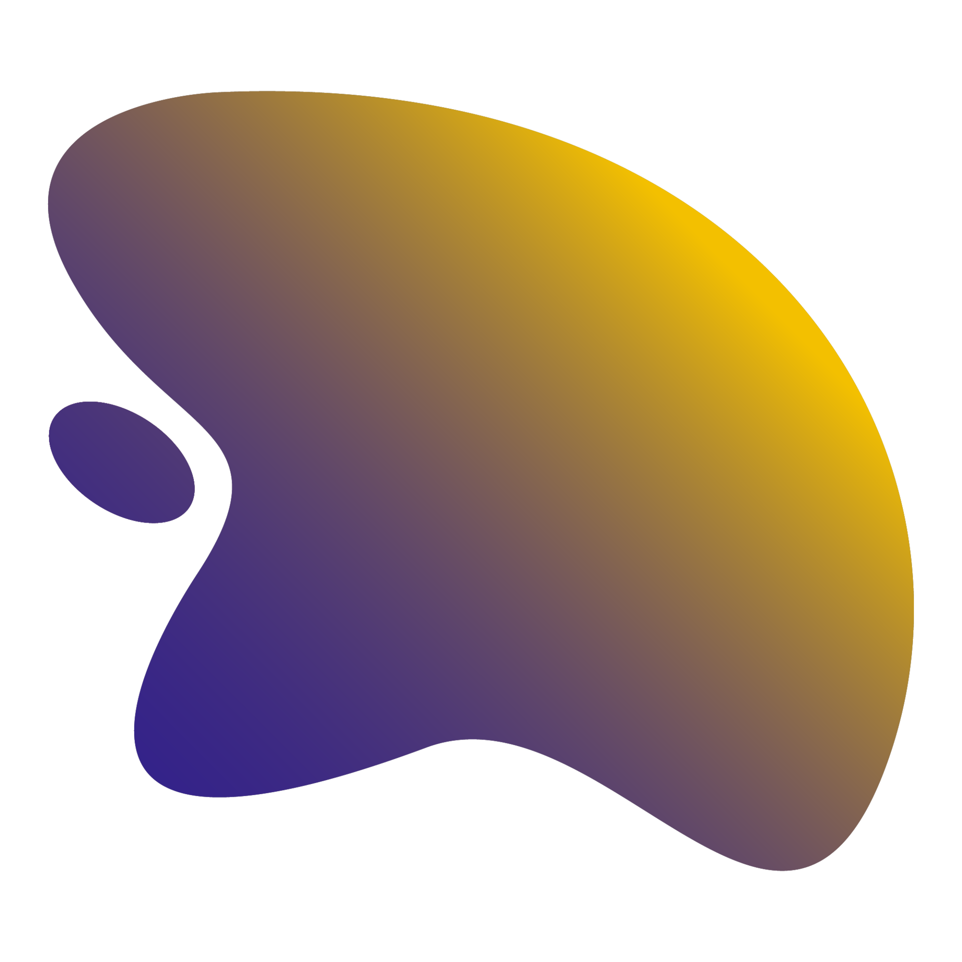 Abstract Gradient Blob Shape 11434464 PNG