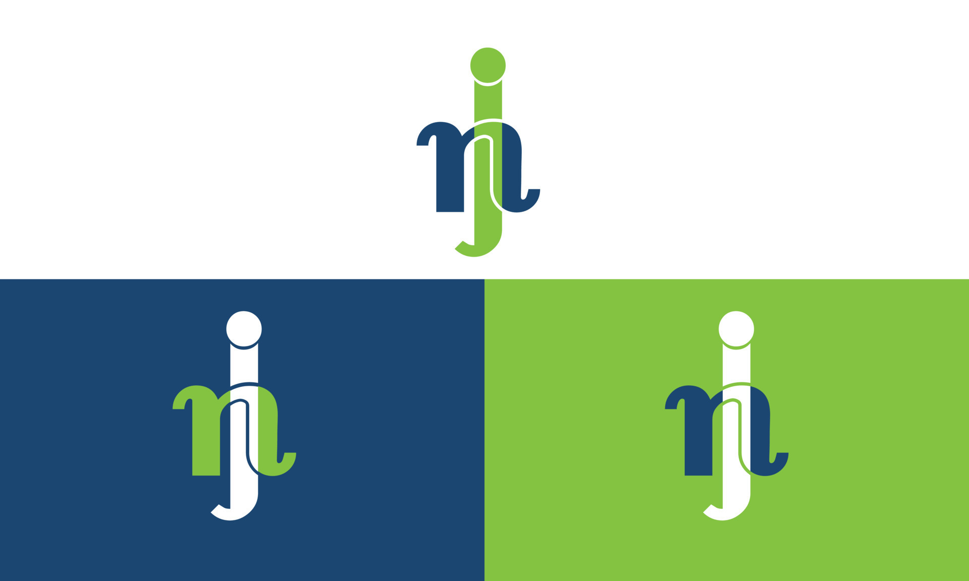 alfabeto letras iniciales monograma logo nj, jn, n y j 11436583 Vector en Vecteezy