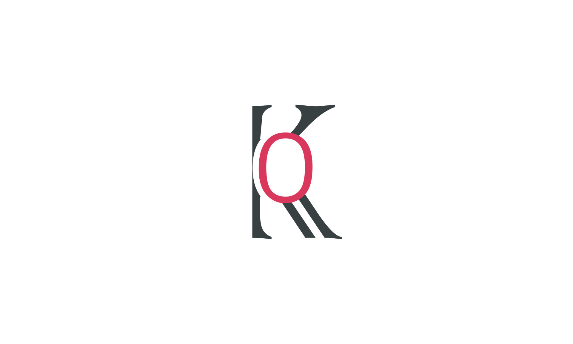 Alfabeto Letras Iniciales Monograma Logo Ok Ko O Y K 11436586 Vector