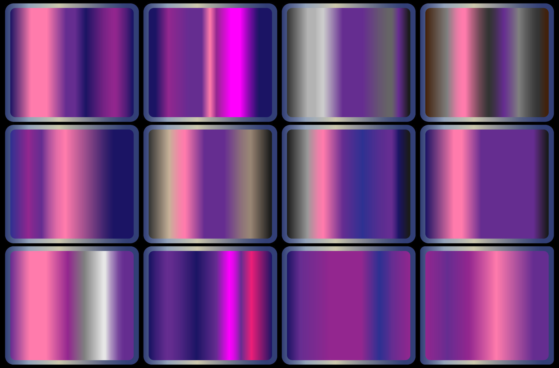 Purple gradient colors 11438054 Vector Art at Vecteezy