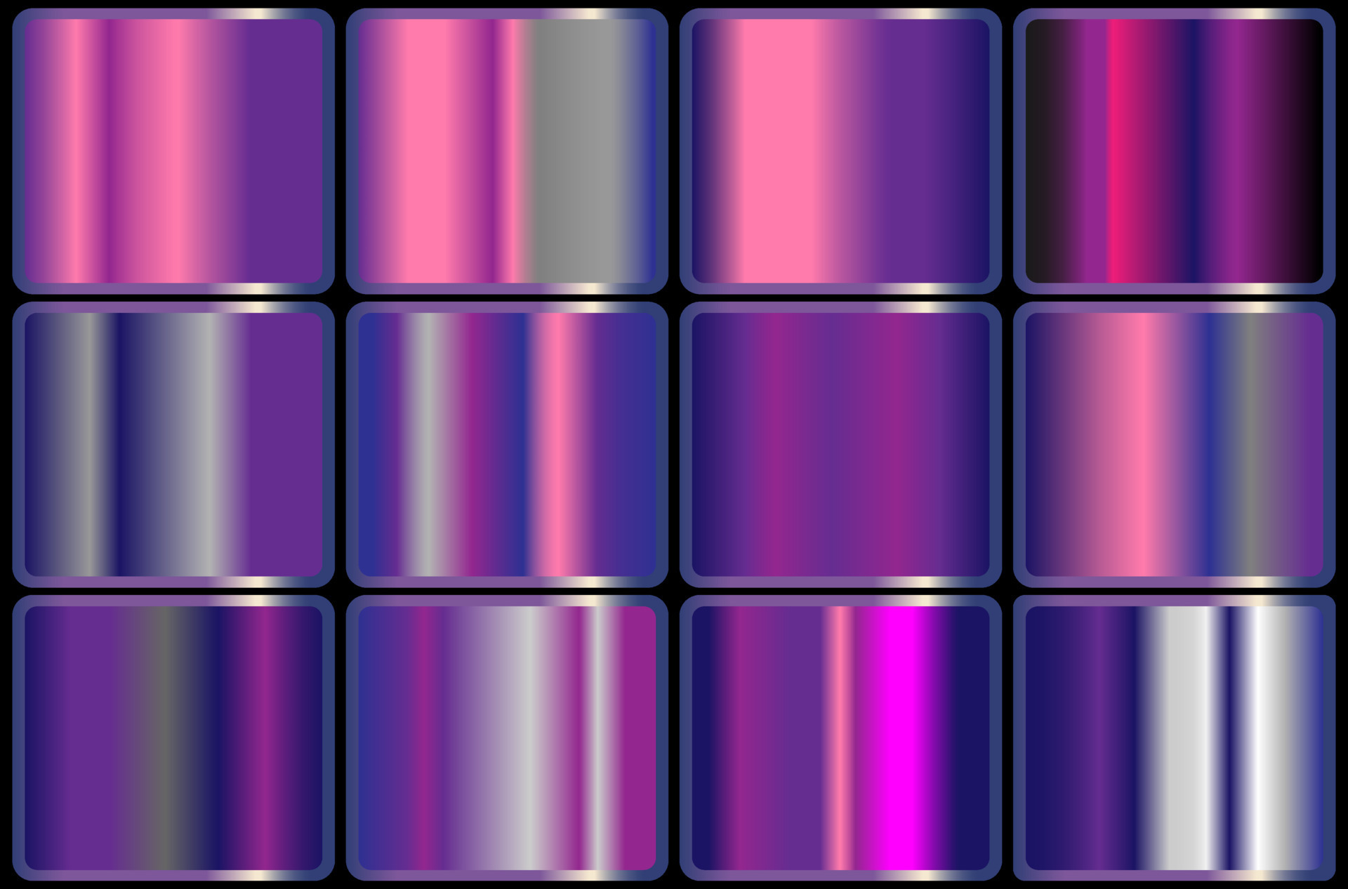 Purple gradient colors 11438058 Vector Art at Vecteezy
