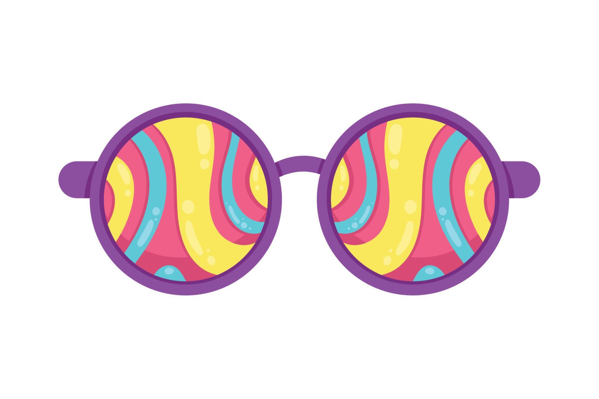 Hippie Sunglasses Accessory 11439712 Vector Art At Vecteezy