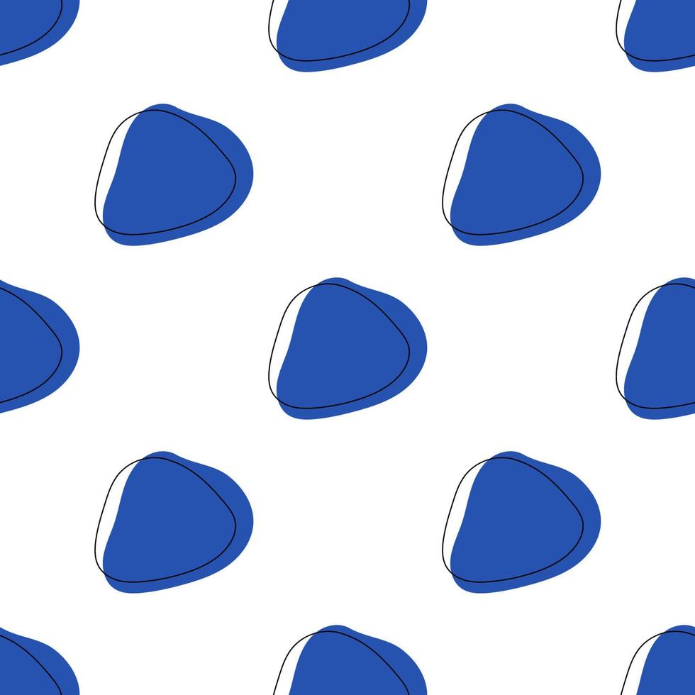 Blob shape abstract seamless pattern 11442856 Vector Art at Vecteezy