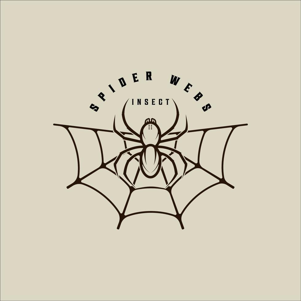 Simple Spider Web Template