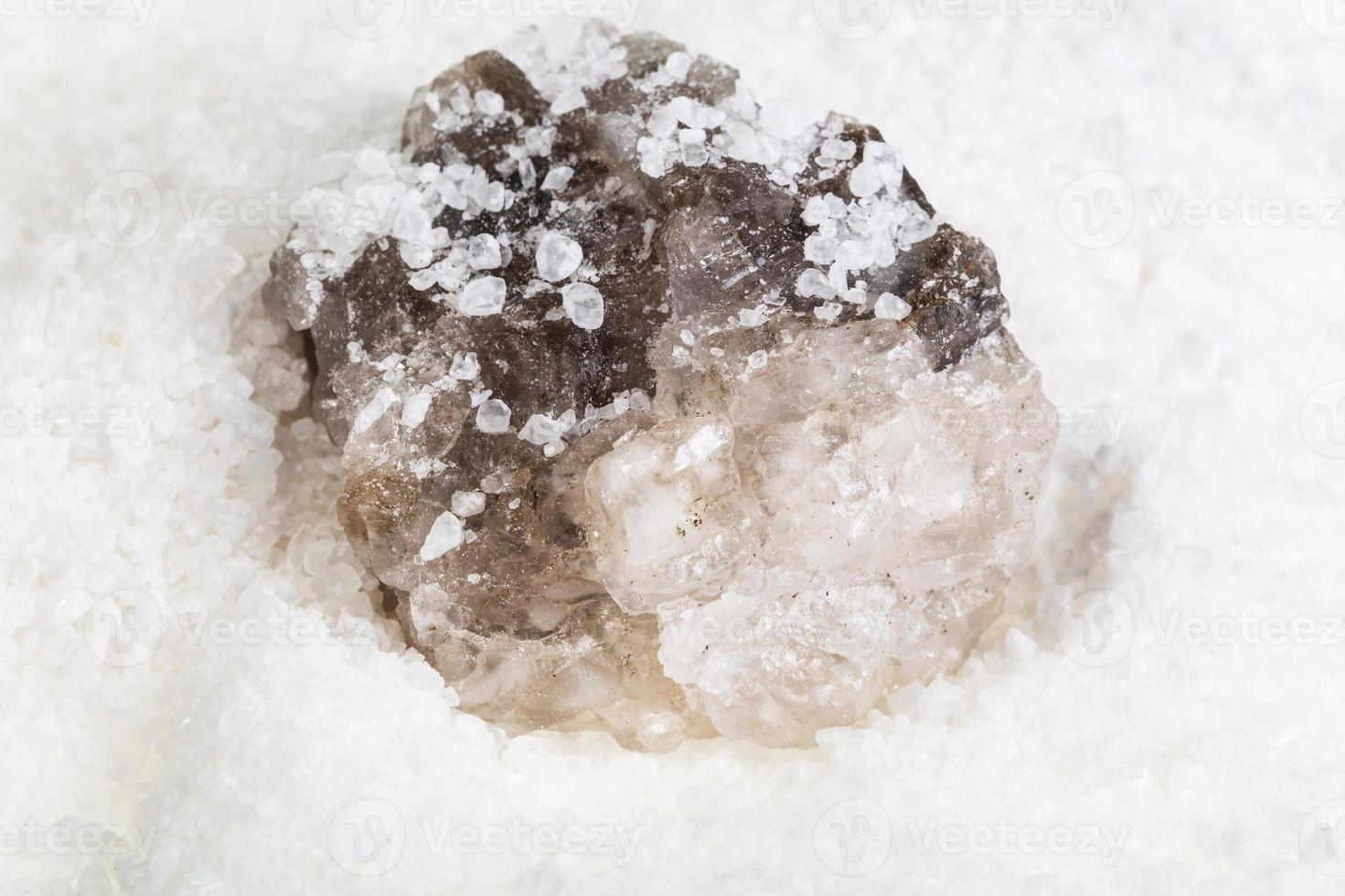 raw natural Halite mineral in grained Rock Salt 11452033 Stock Photo at Vecteezy