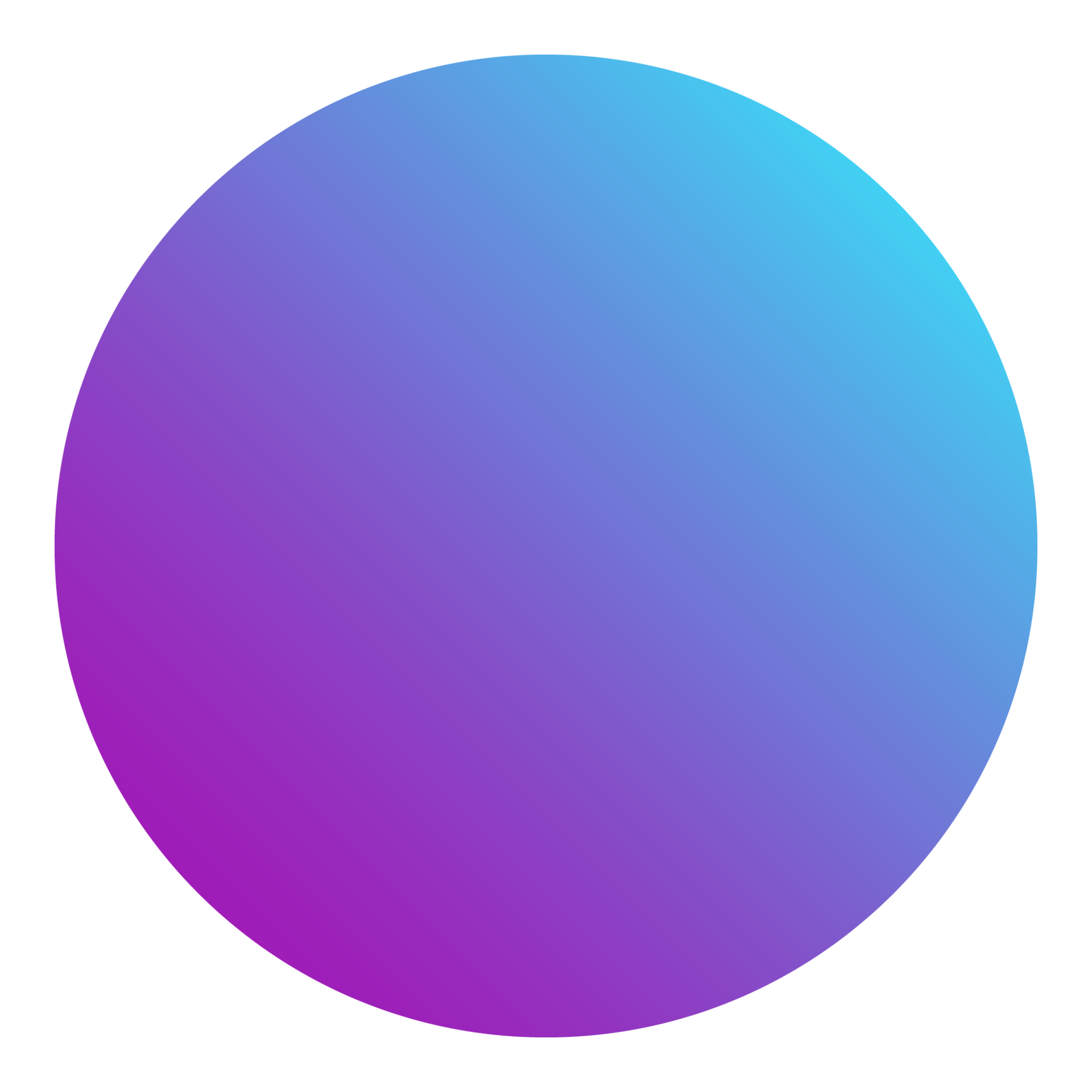 Shiny Gradient Circle 11459271 PNG