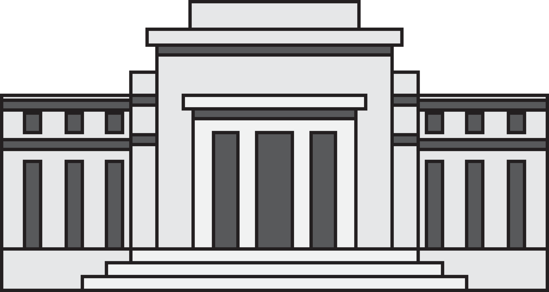 outline drawing of washington dc landmark front elevation view ... outline drawing of washington dc landmark front elevation view ...