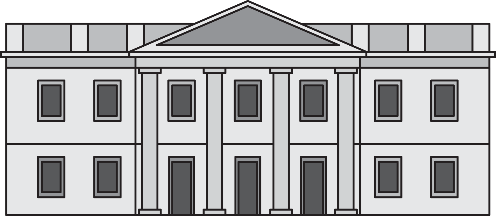 outline drawing of washington dc landmark front elevation view ... outline drawing of washington dc landmark front elevation view ...