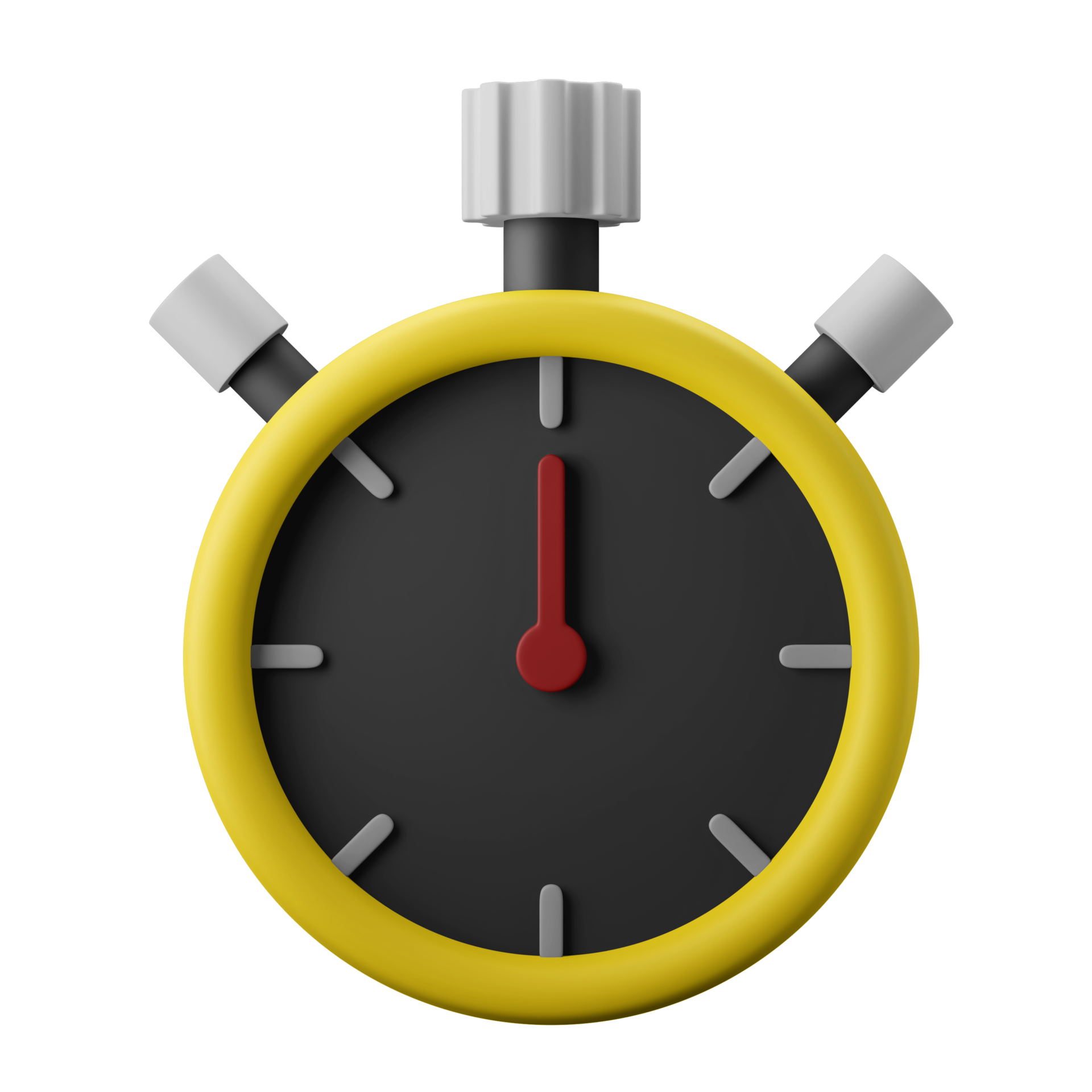Analog Time Stopwatch 3d Illustration Icon 11461320 Png